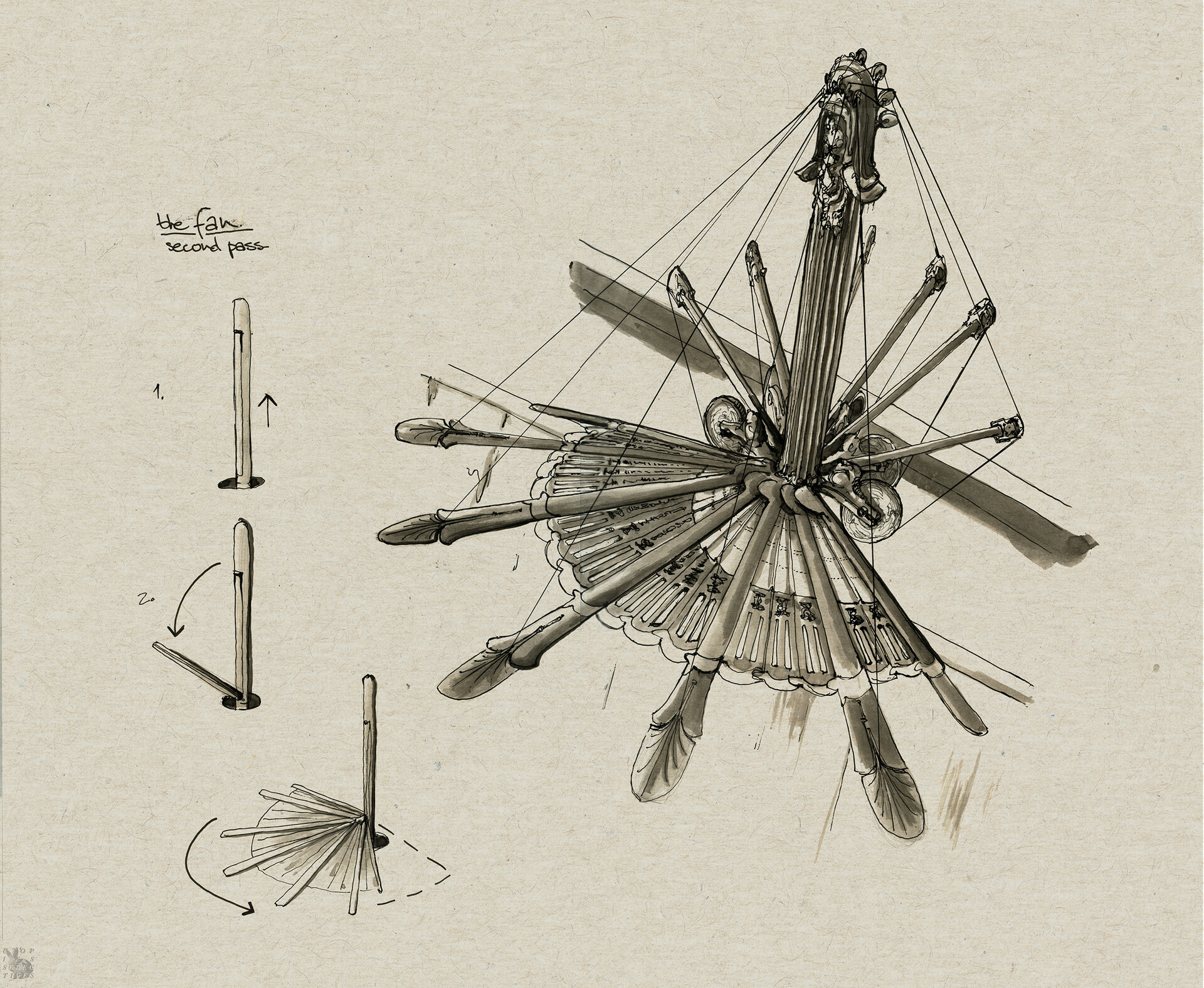 Utopie Selective - THE GREAT WALL - Crane Corps Flying Rig - DEV