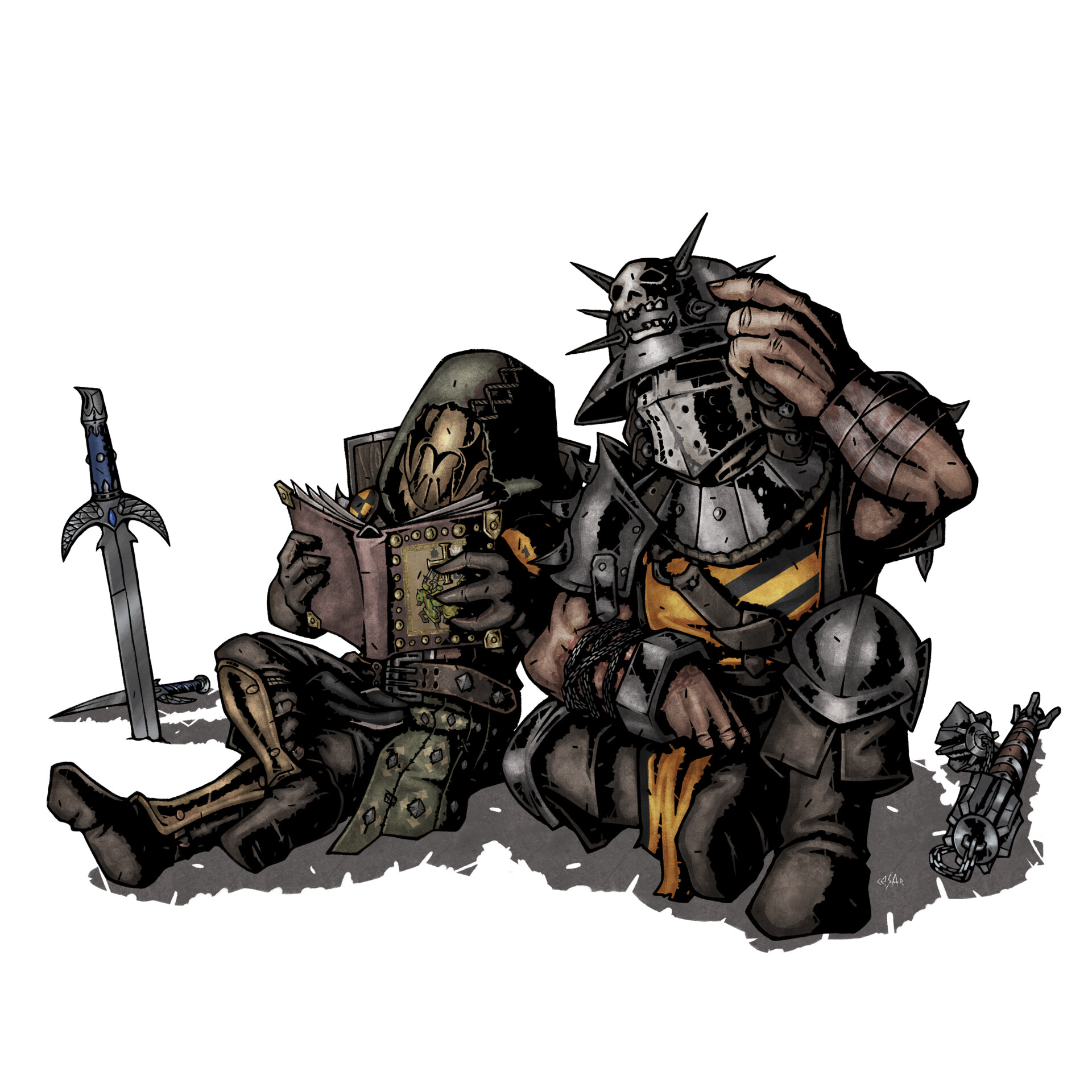 ArtStation - For Honor. Mercy and Stone