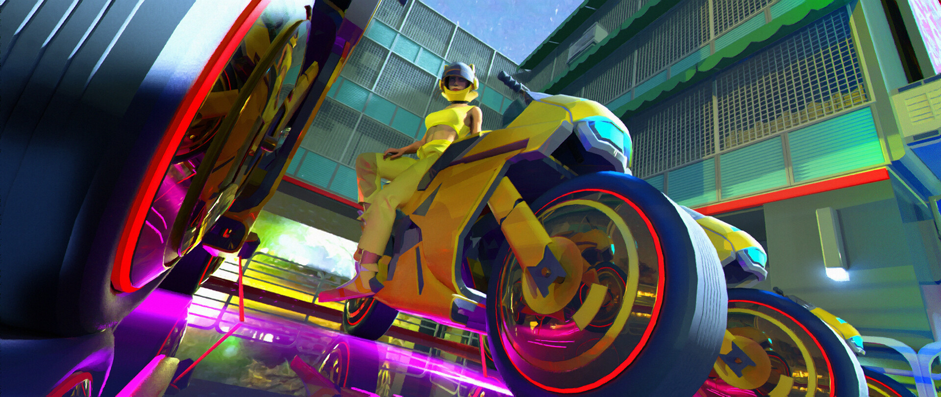 ArtStation - Biker