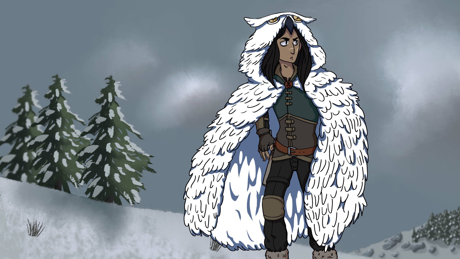 ArtStation - D&D Character: Elf ranger