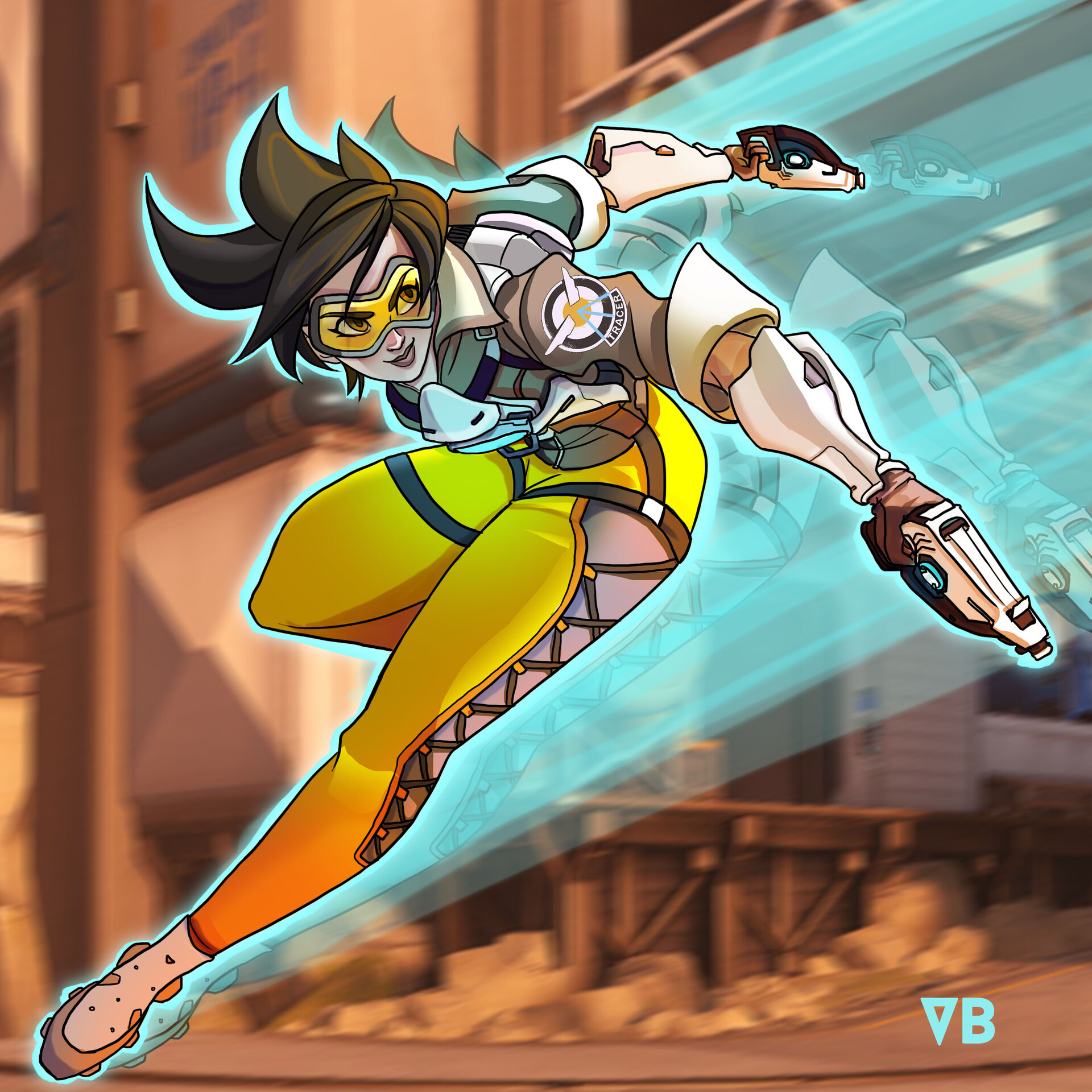 ArtStation - Overwatch - Tracer