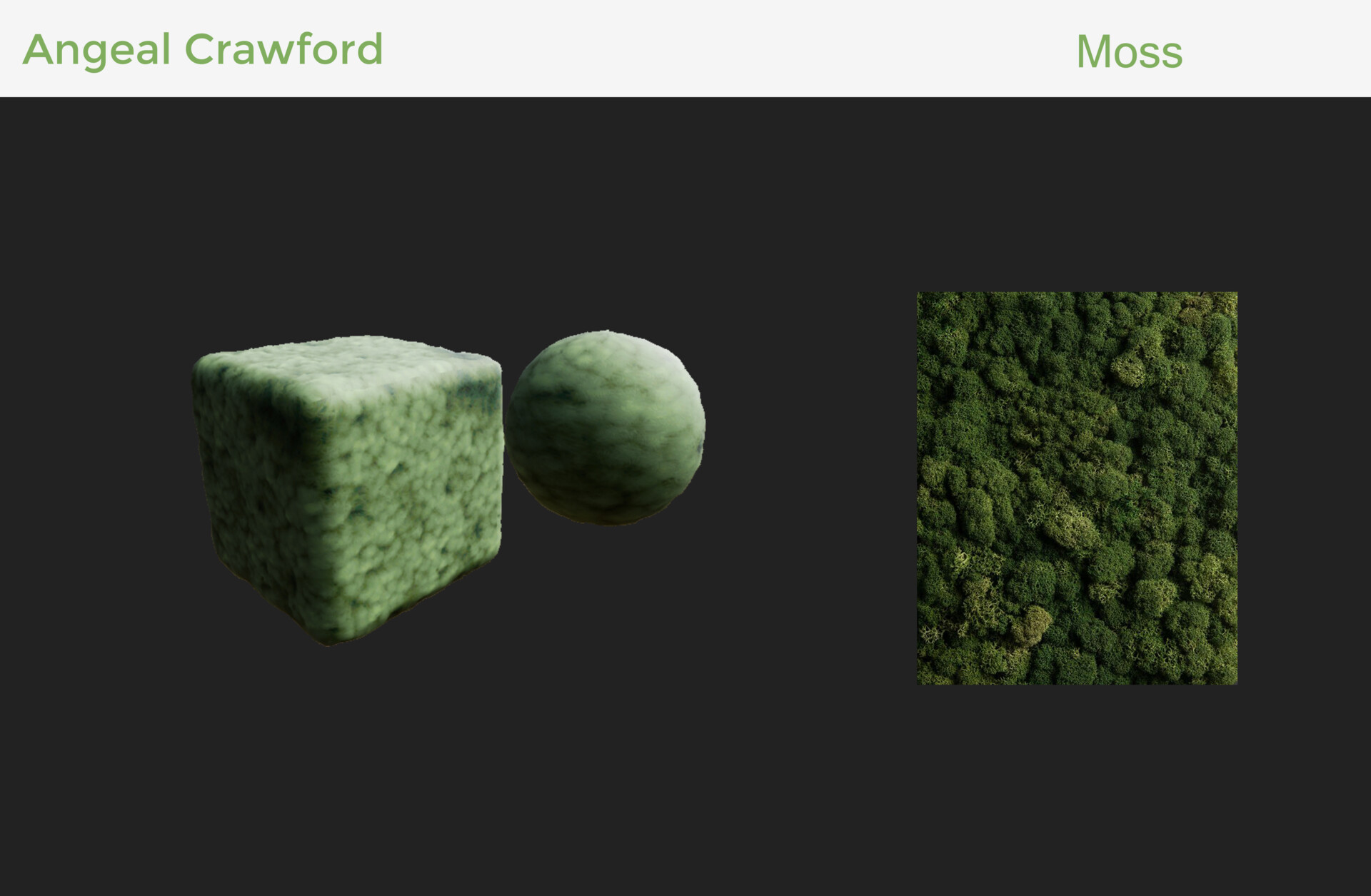 ArtStation - Moss Material