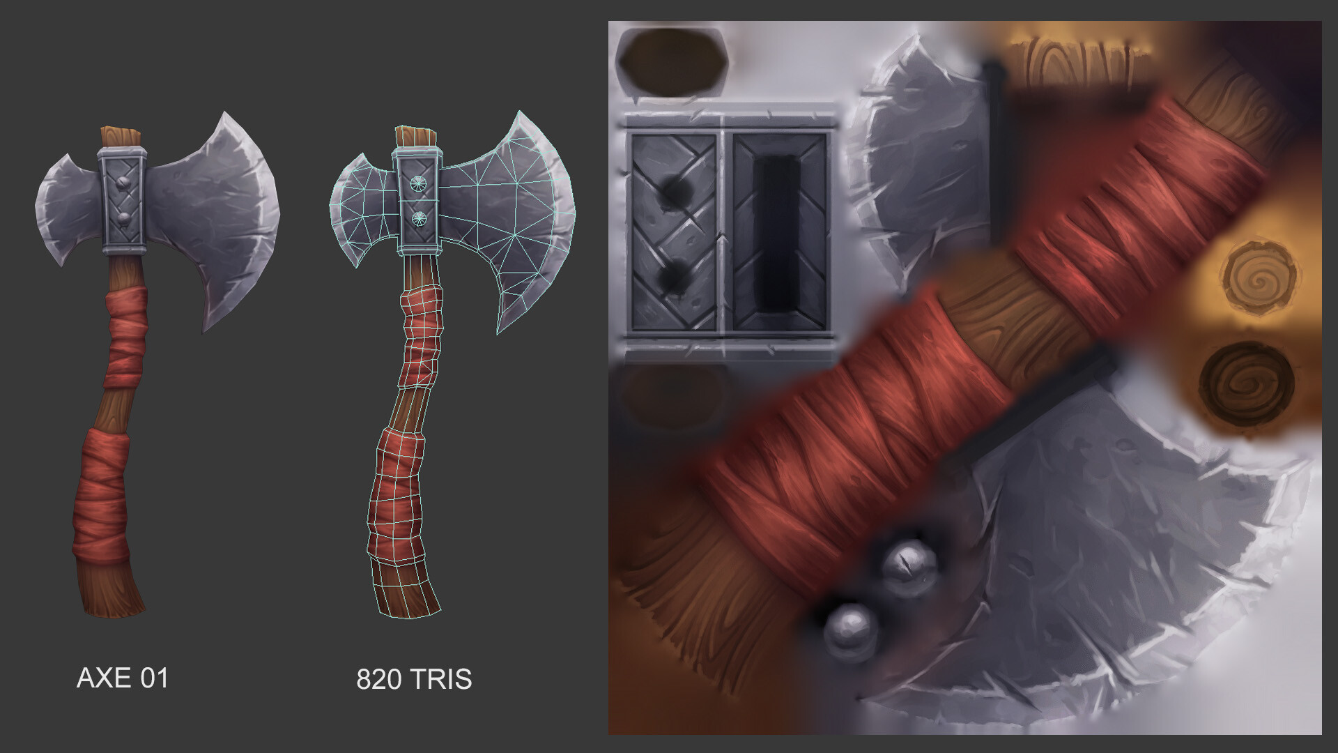 Adam Roark - Hand-Painted Axe Asset Pack