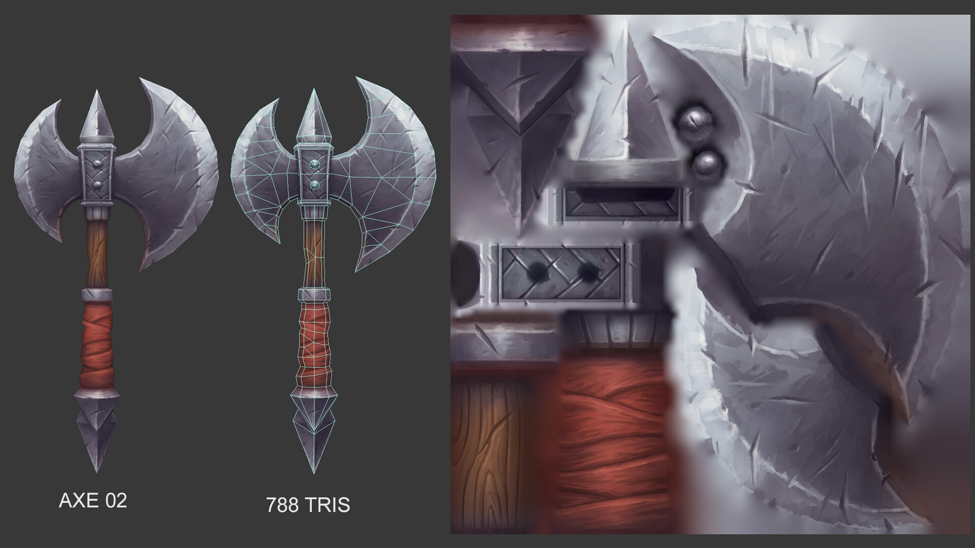 Adam Roark - Hand-Painted Axe Asset Pack