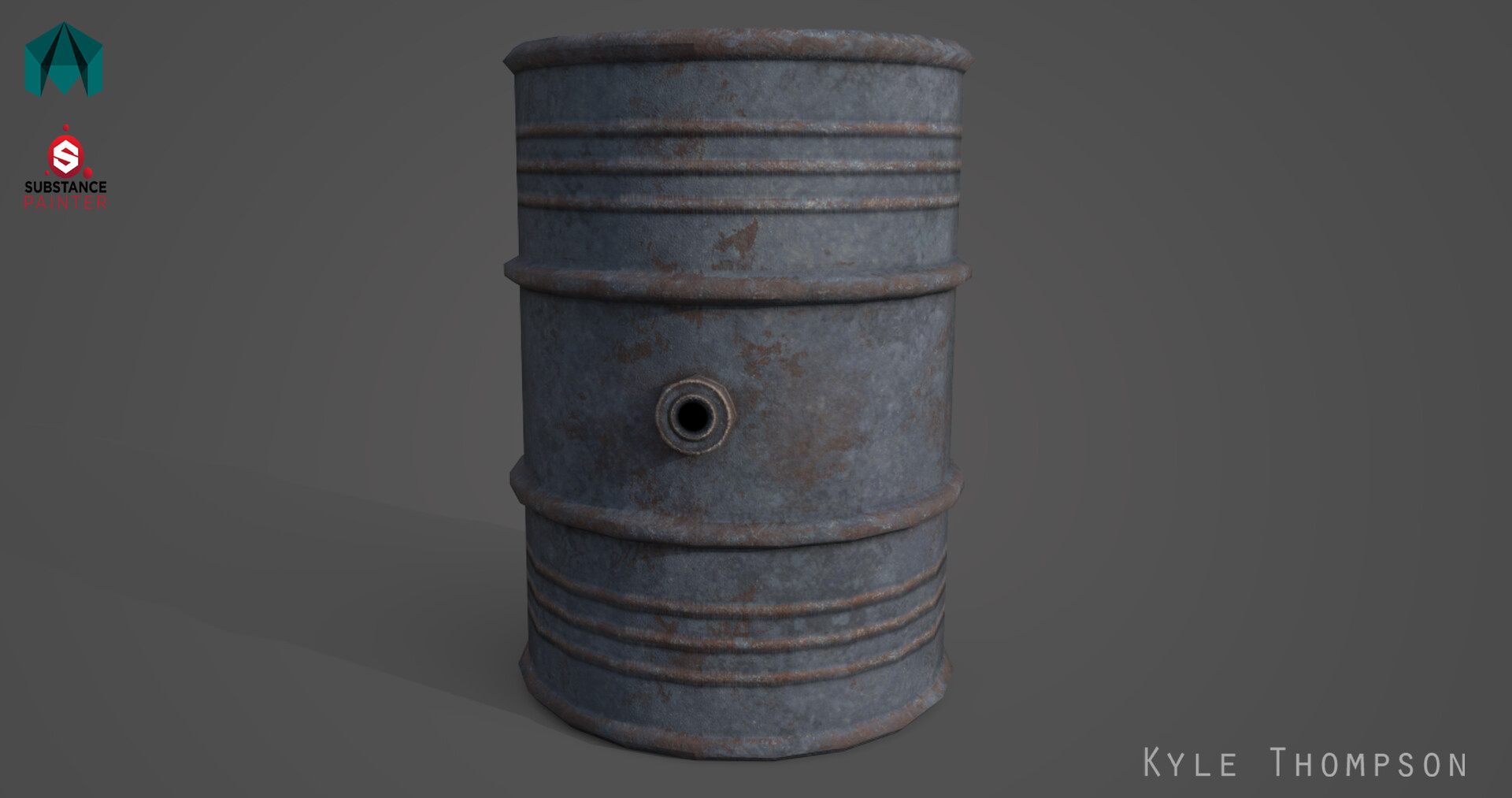 ArtStation - Oil Barrels