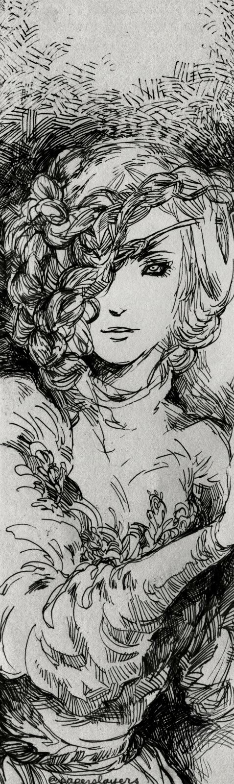 ArtStation - One-Eyed Lady