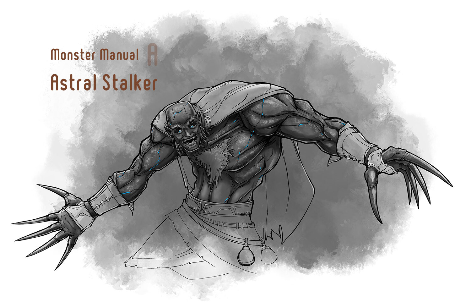 ArtStation - Monster Manual "A" Astral Stalker