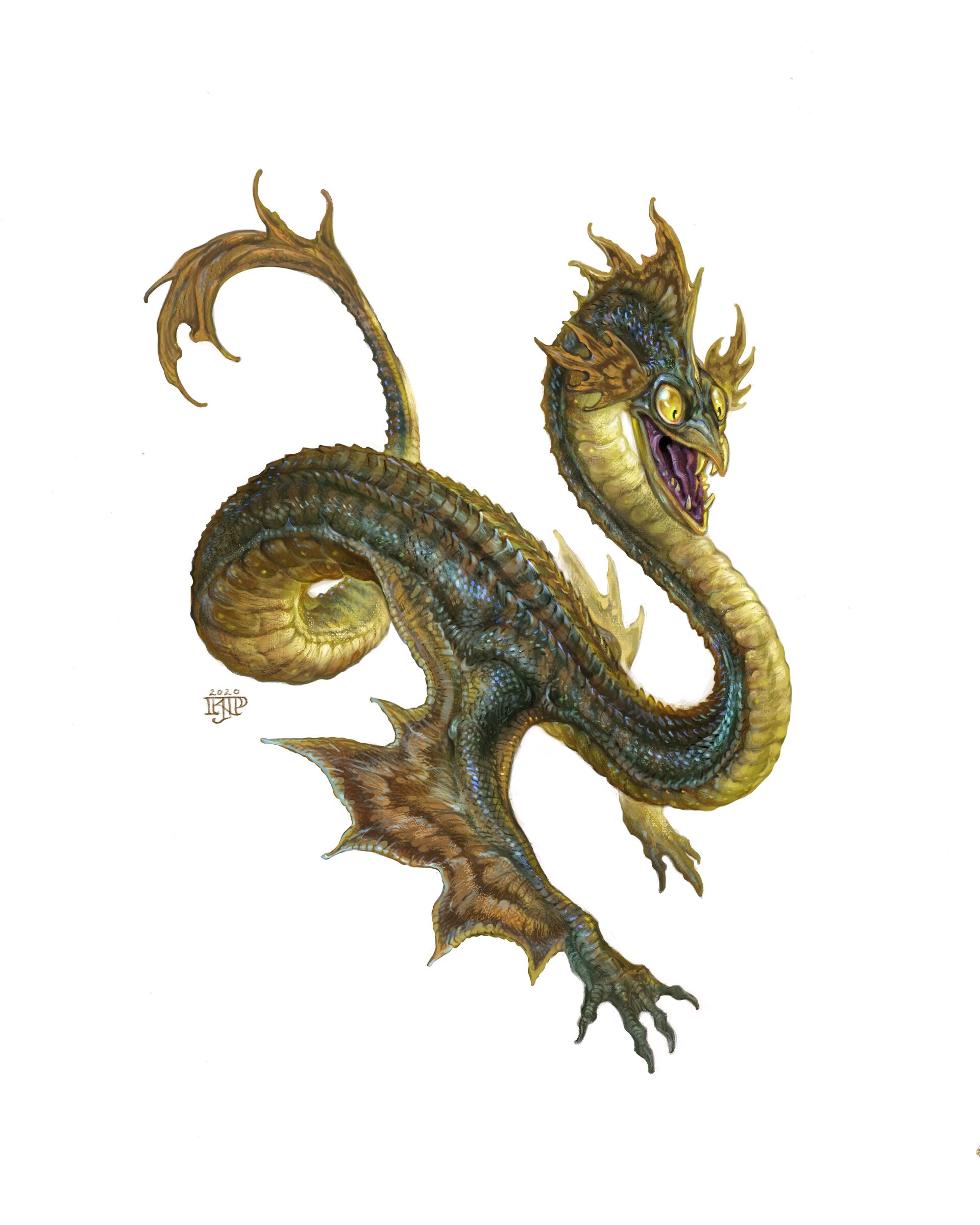 ArtStation - Wily Wyrm