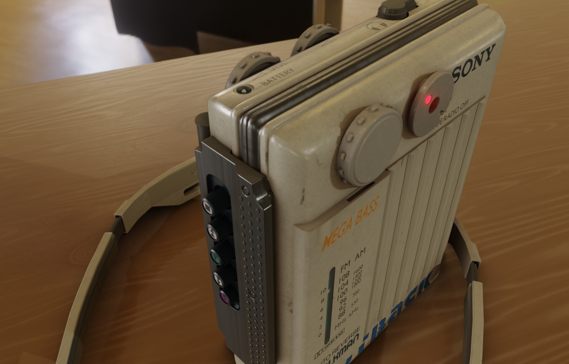 ArtStation - sony walkman by blender