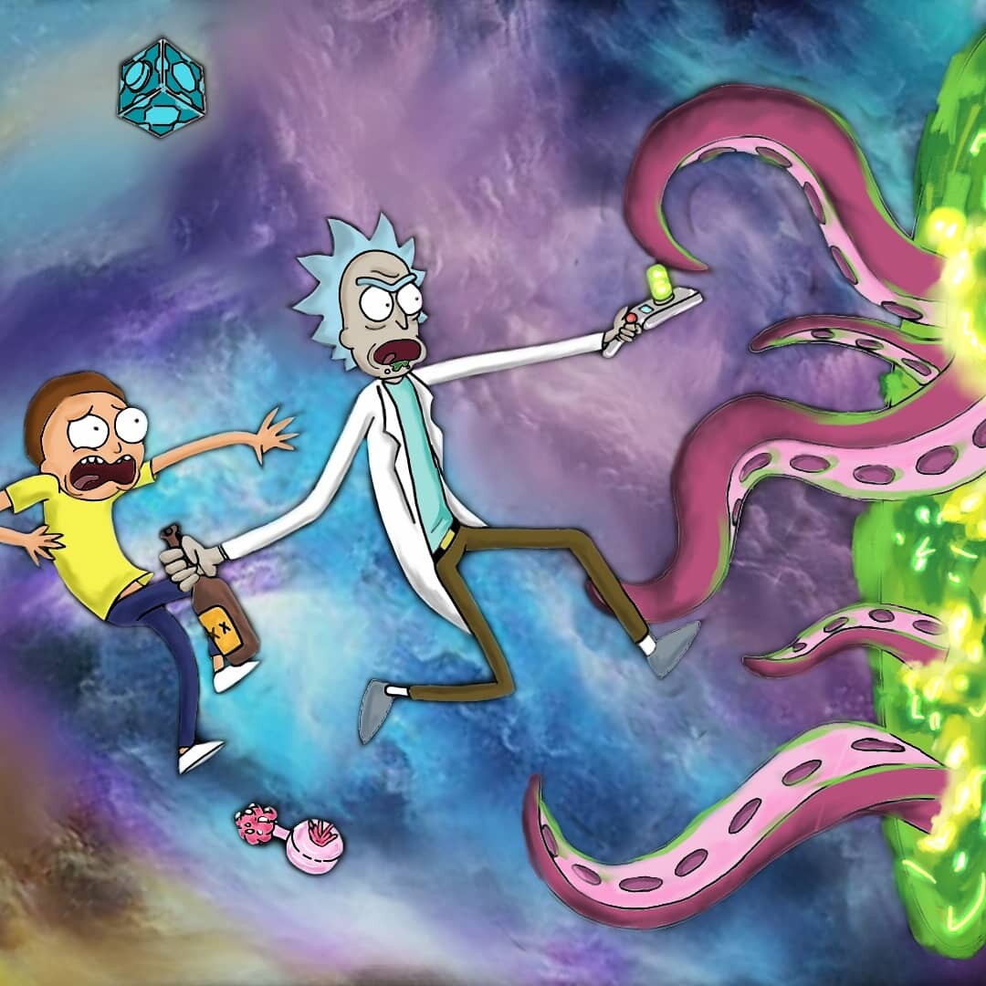 ArtStation - Rick & Morty cosmic