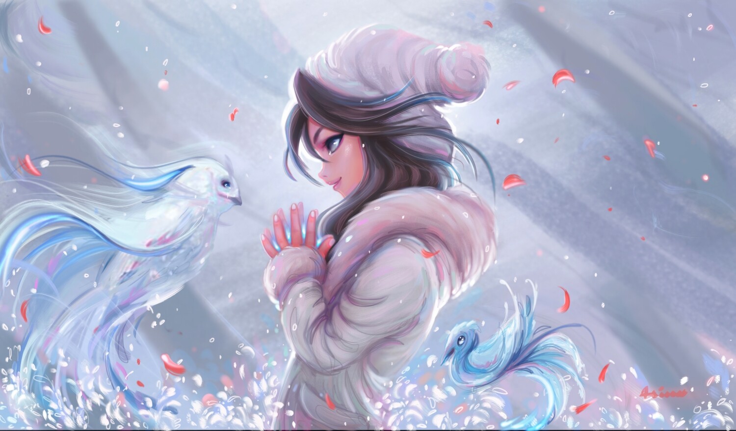 ArtStation - Winter magic