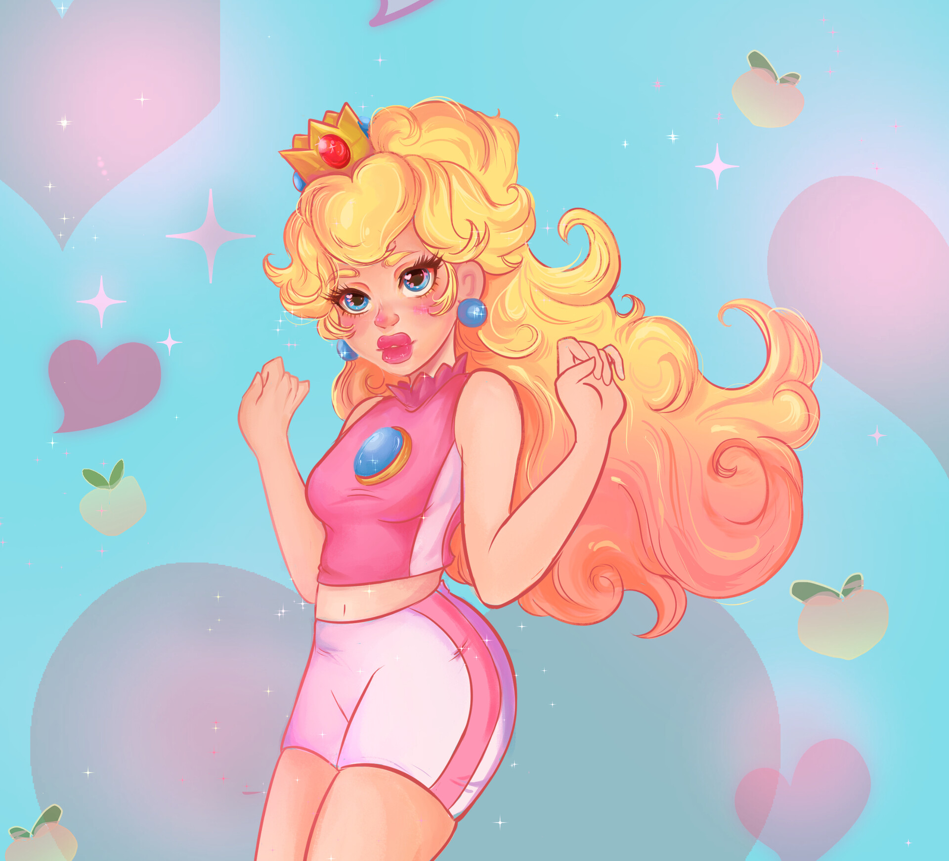 ArtStation - Princess Peach