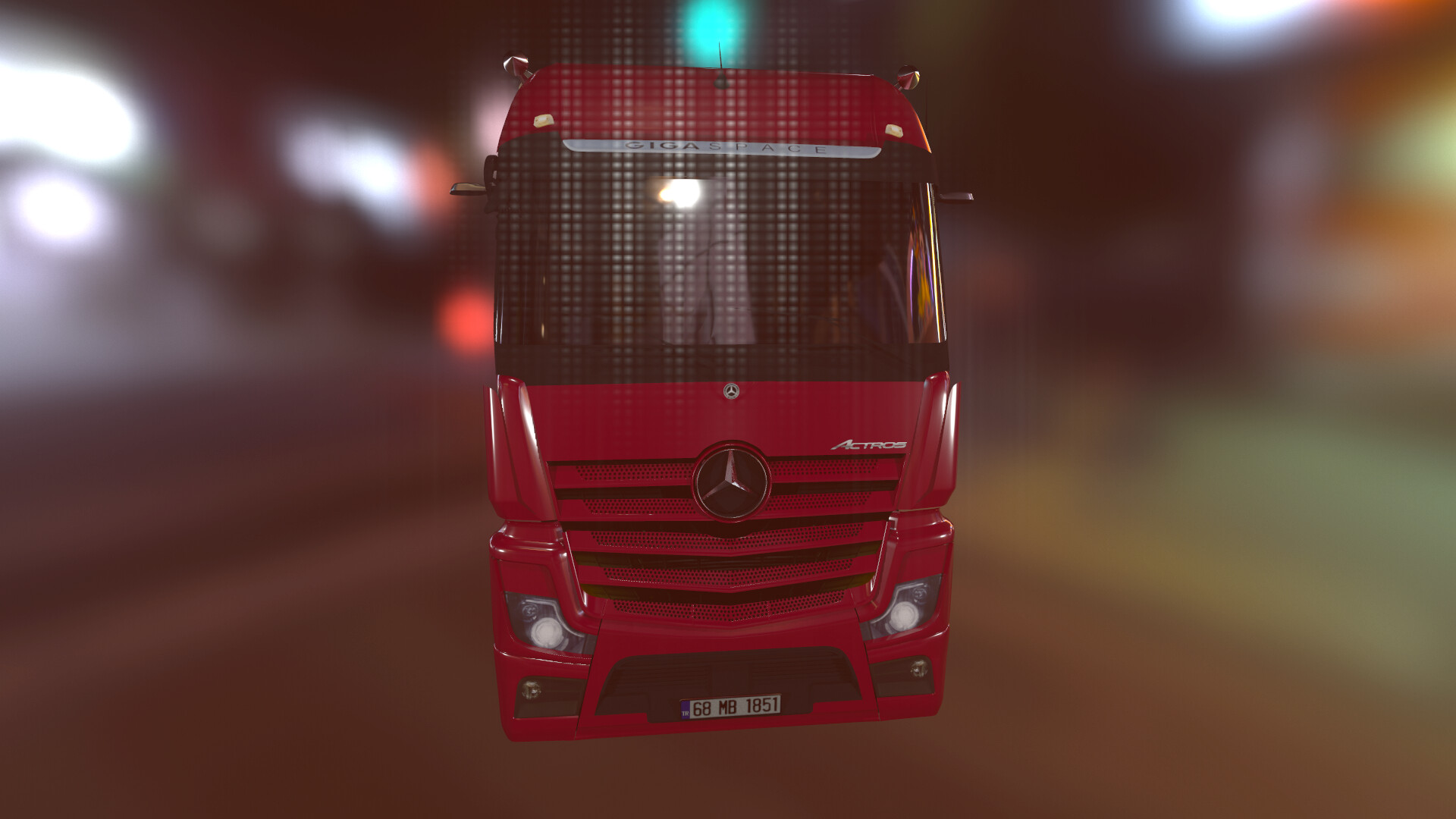 ArtStation - Mercedes Actros Gigaspace 2020