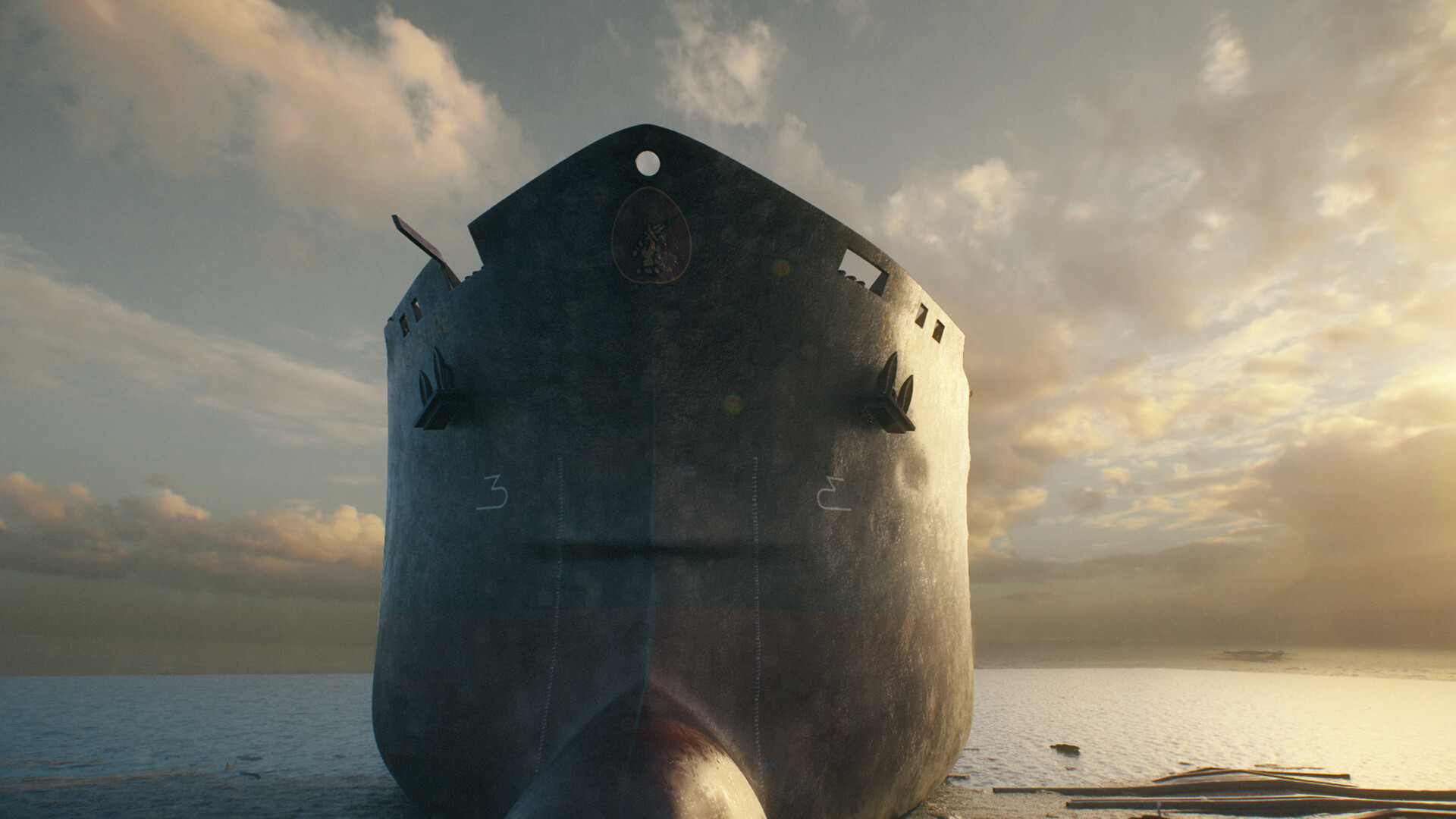 Geoff Lambertsen - MV Derbyshire Ship - For National Geographic's Drain ...