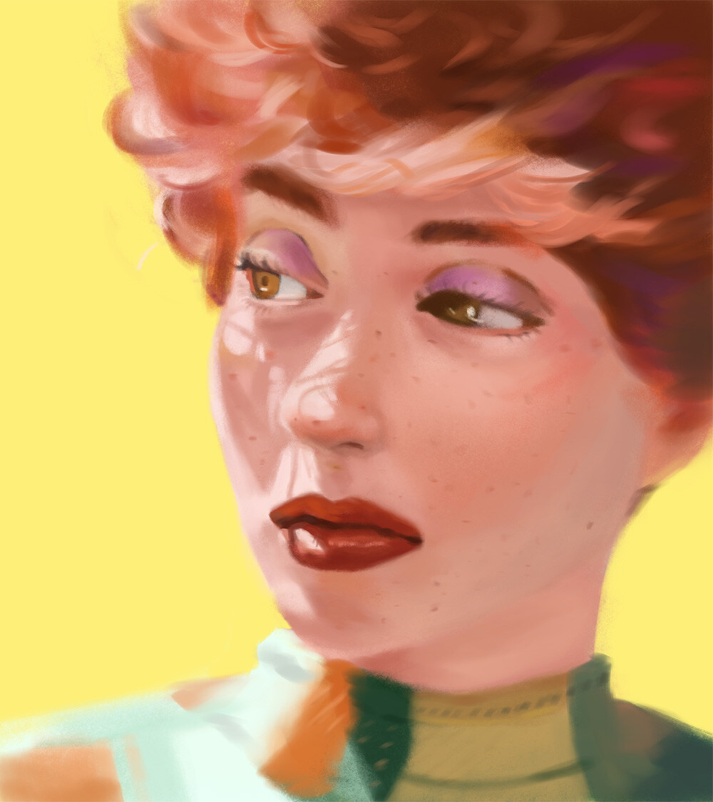 Min Yoo - Red haired woman