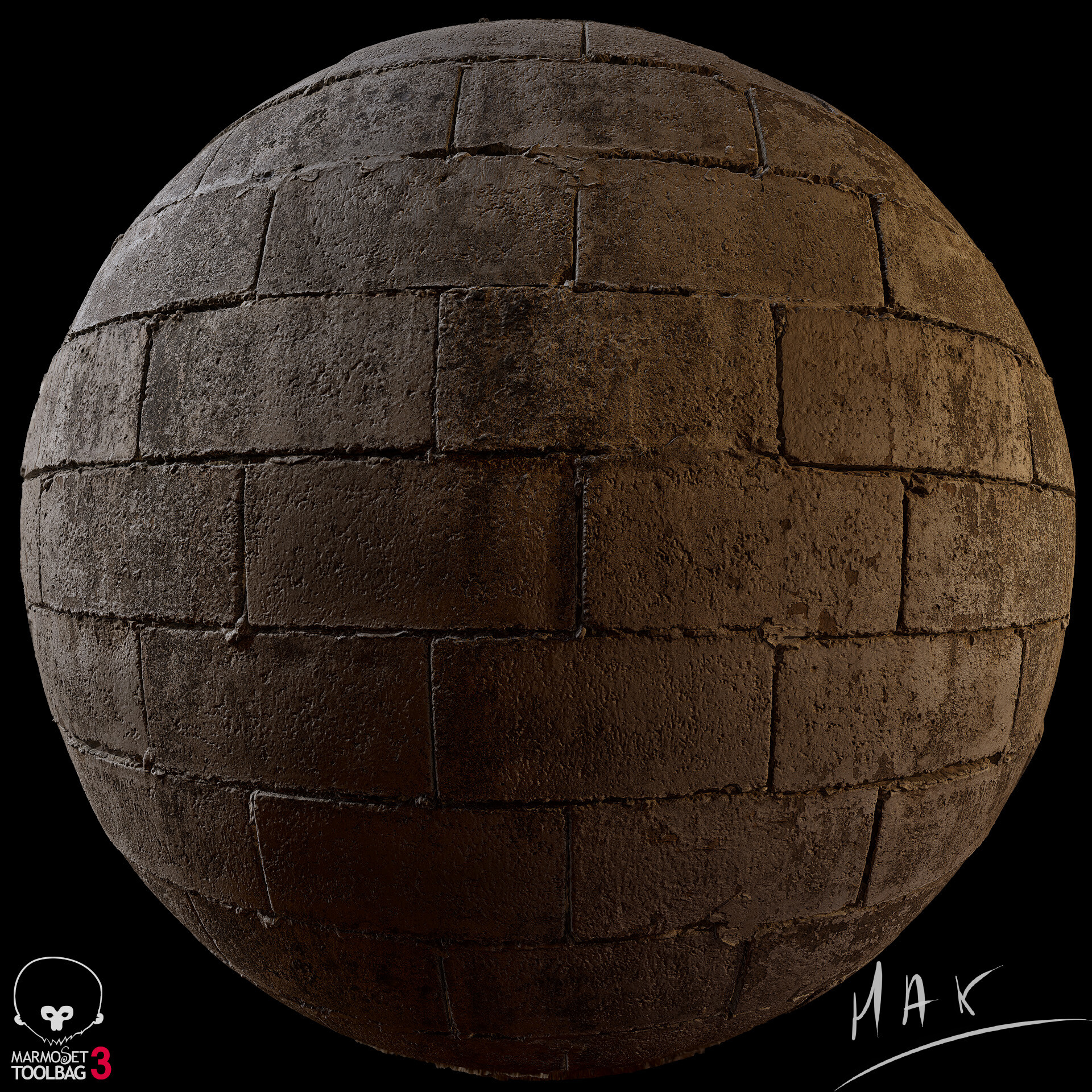 MAKRAM DAOU - Concrete Bricks Wall - Photogrammetry based Environment ...