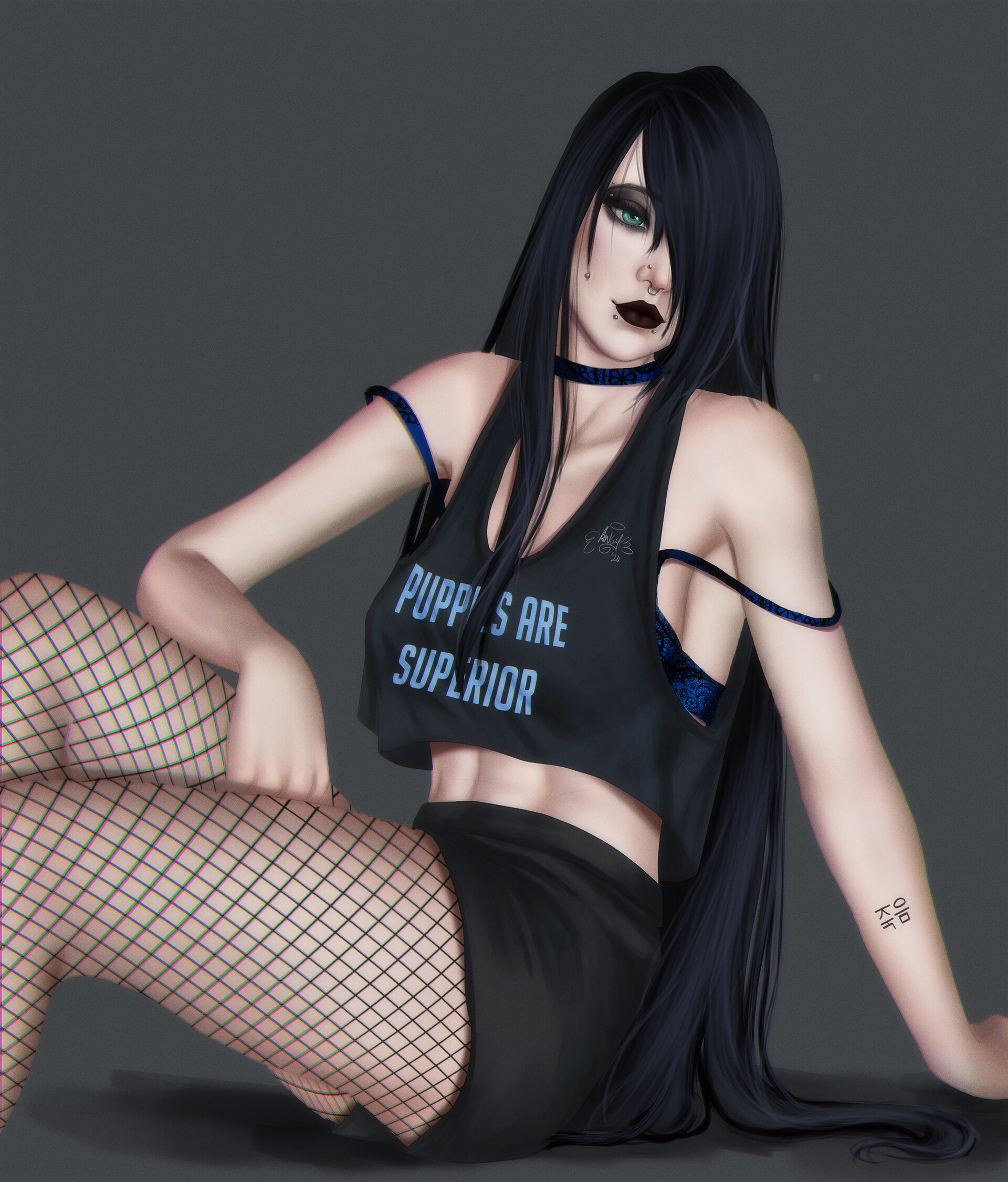 ArtStation - Goth Girl