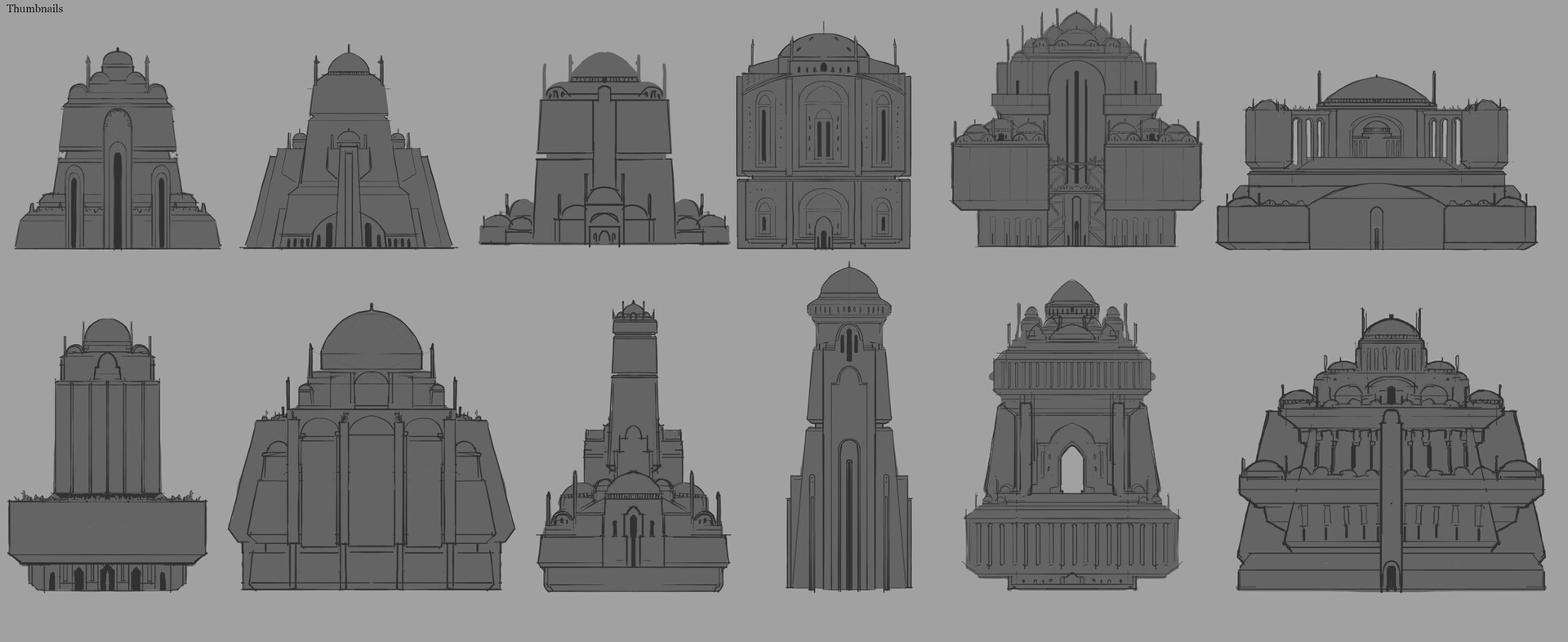 sci fi architecture styles
