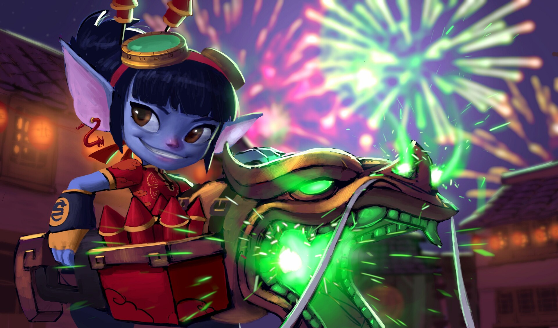 ArtStation - Firecracker tristana
