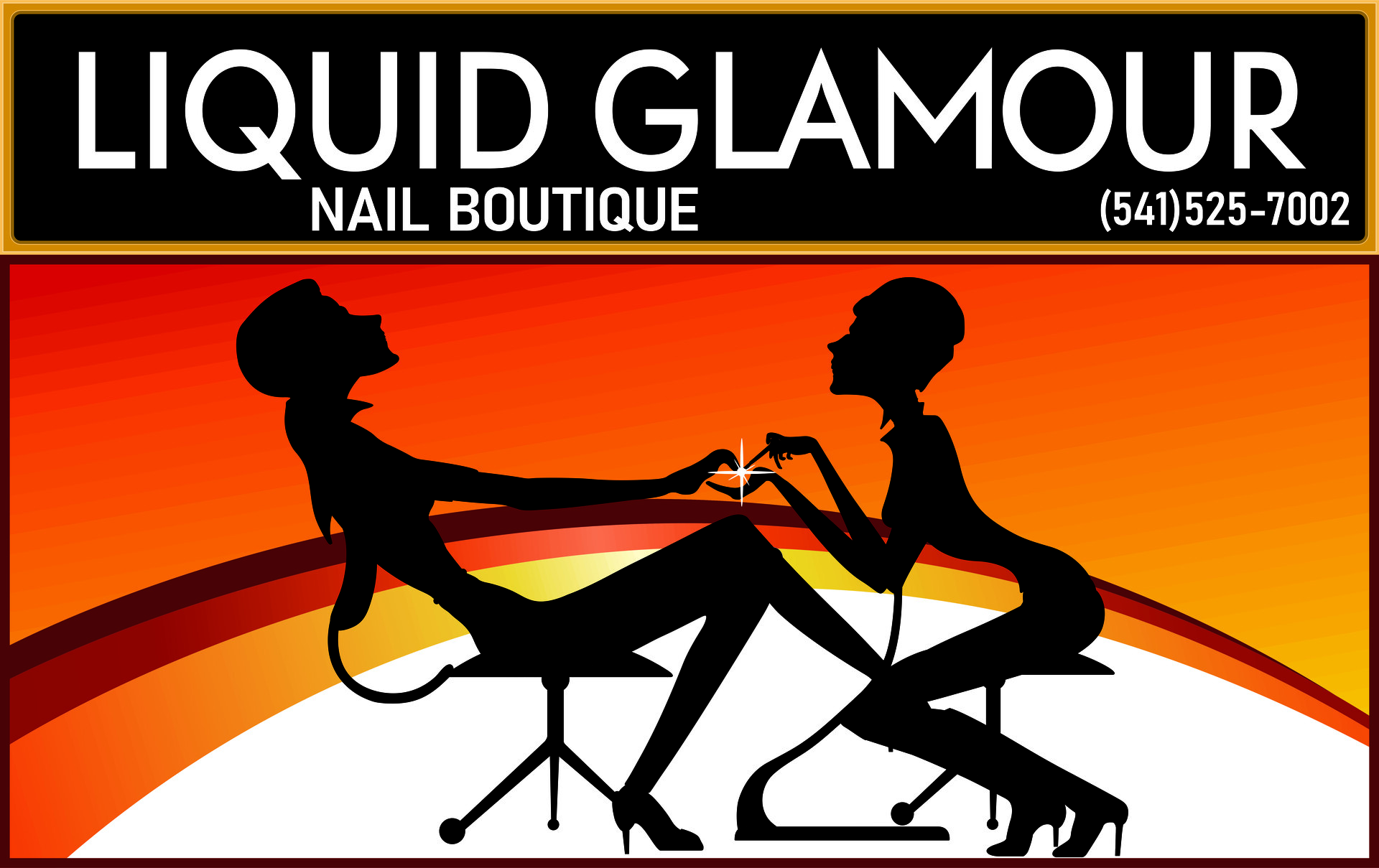 ArtStation - Liquid Glamour Store Sign
