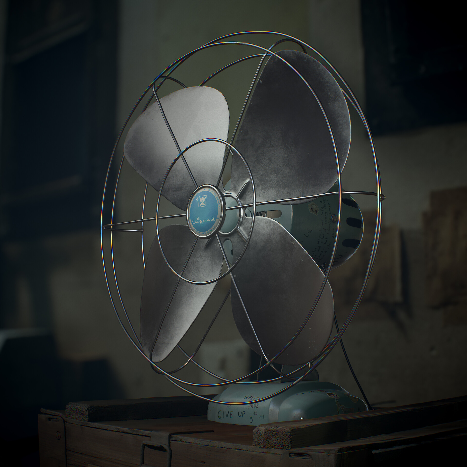 ArtStation - Retro Fan "Wizard"