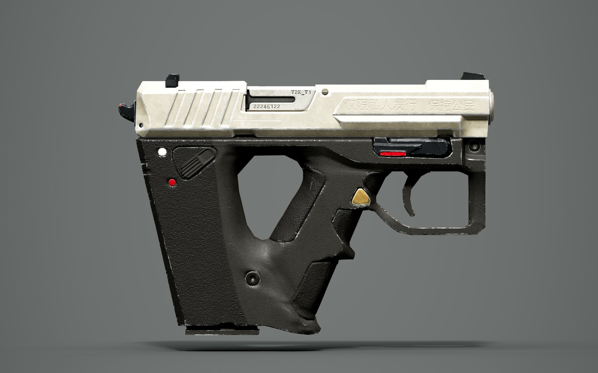 ArtStation - Handgun Concept Practice