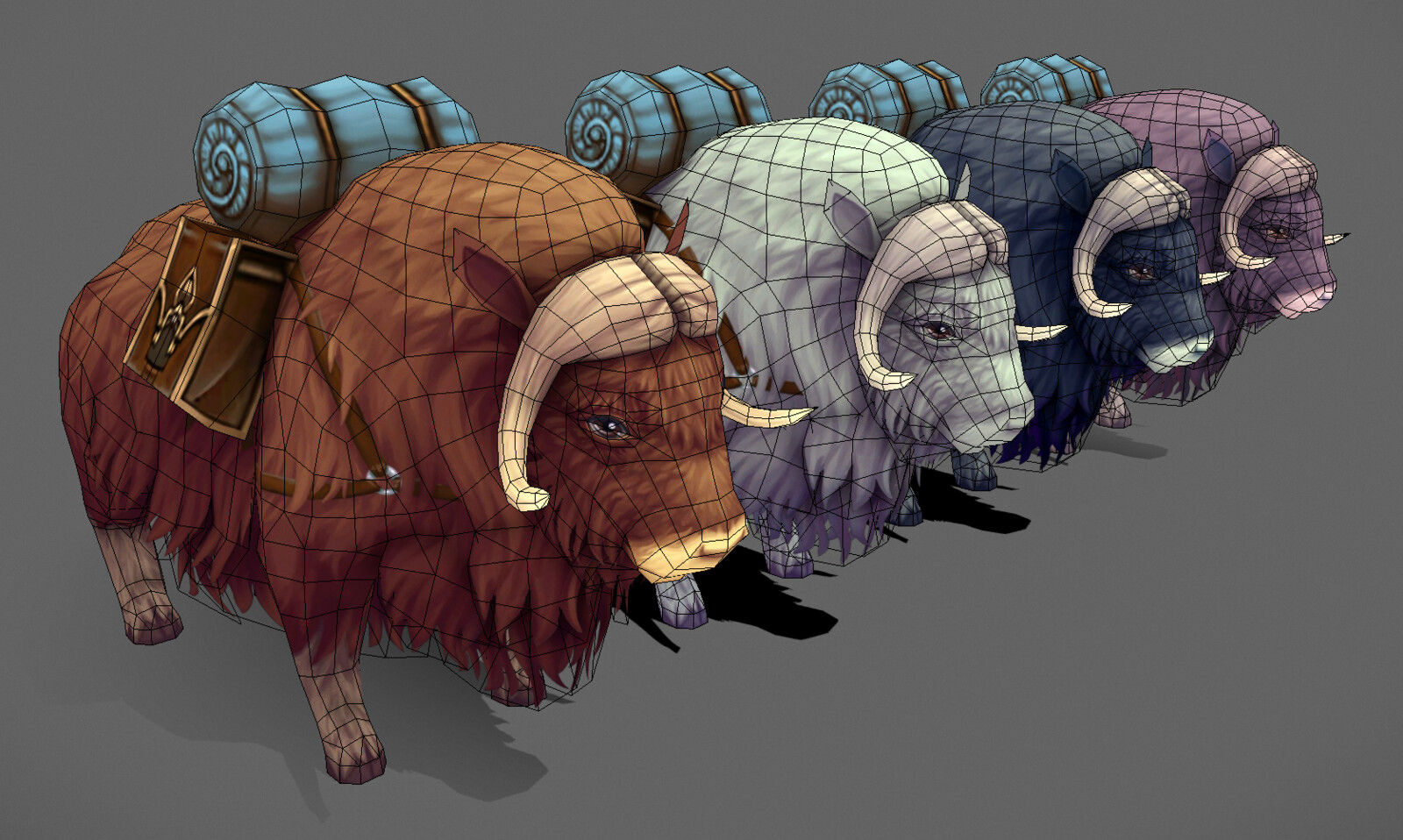 Heather Knudson - Torchlight 2 - Muskox