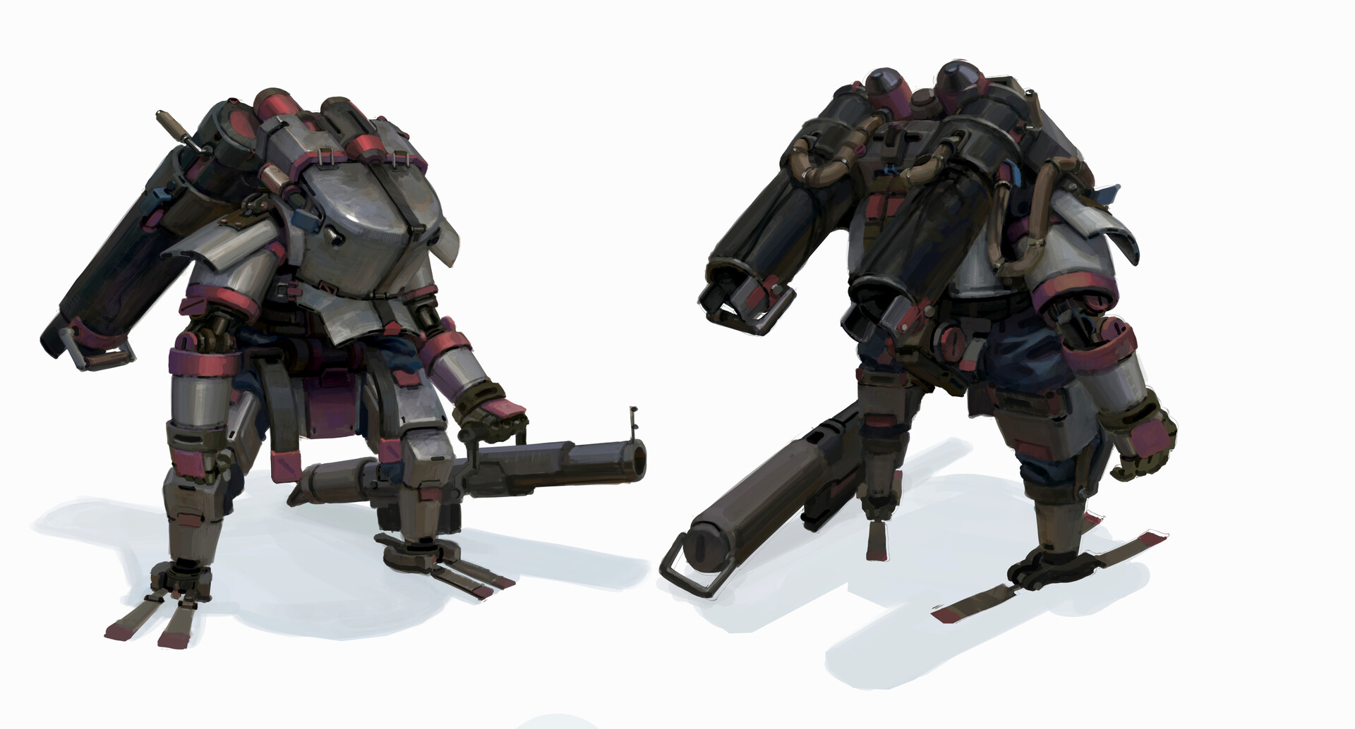 ArtStation - Gun Division - Police armor turnaround