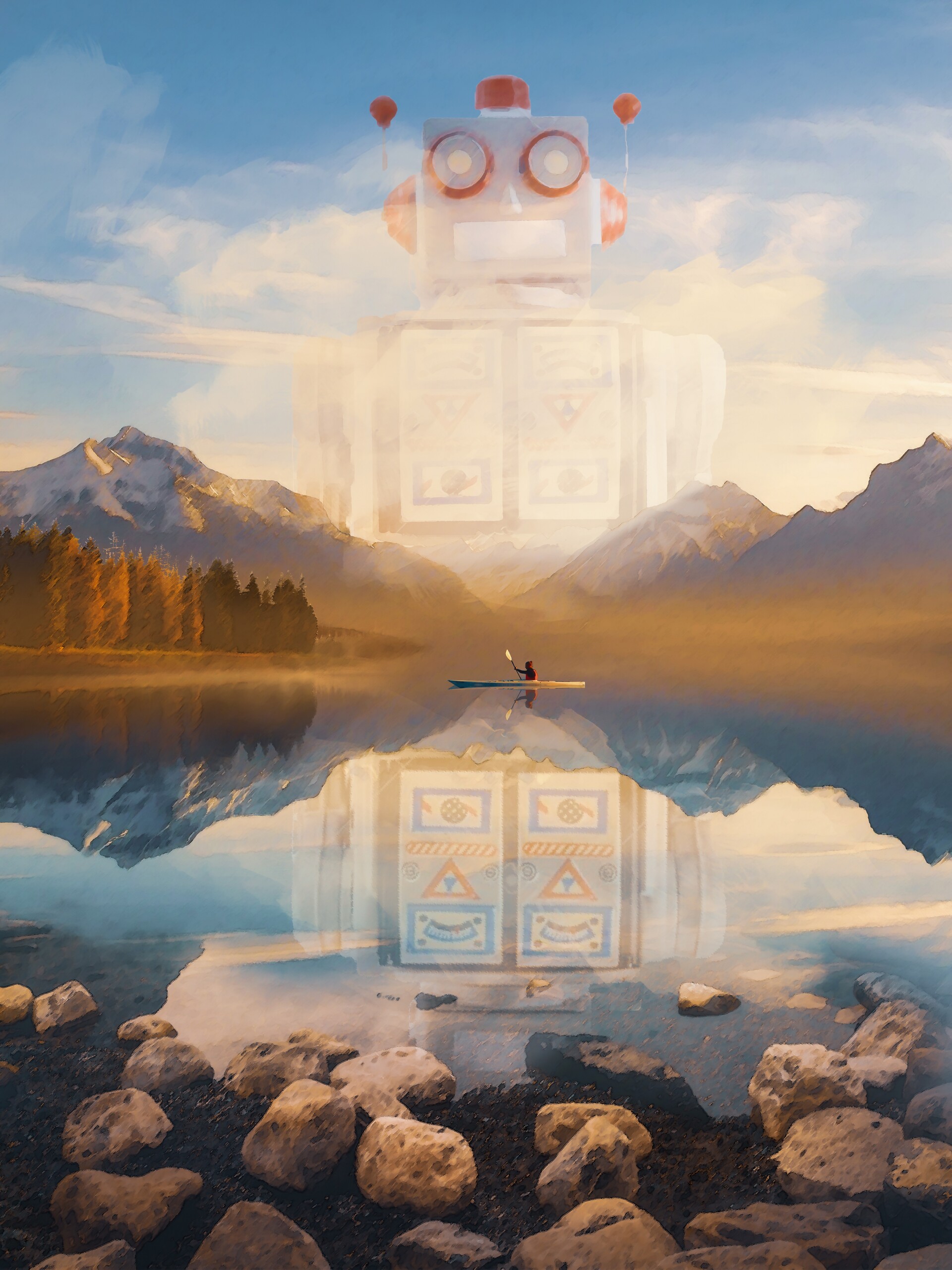 ArtStation - Heavenely Robot II