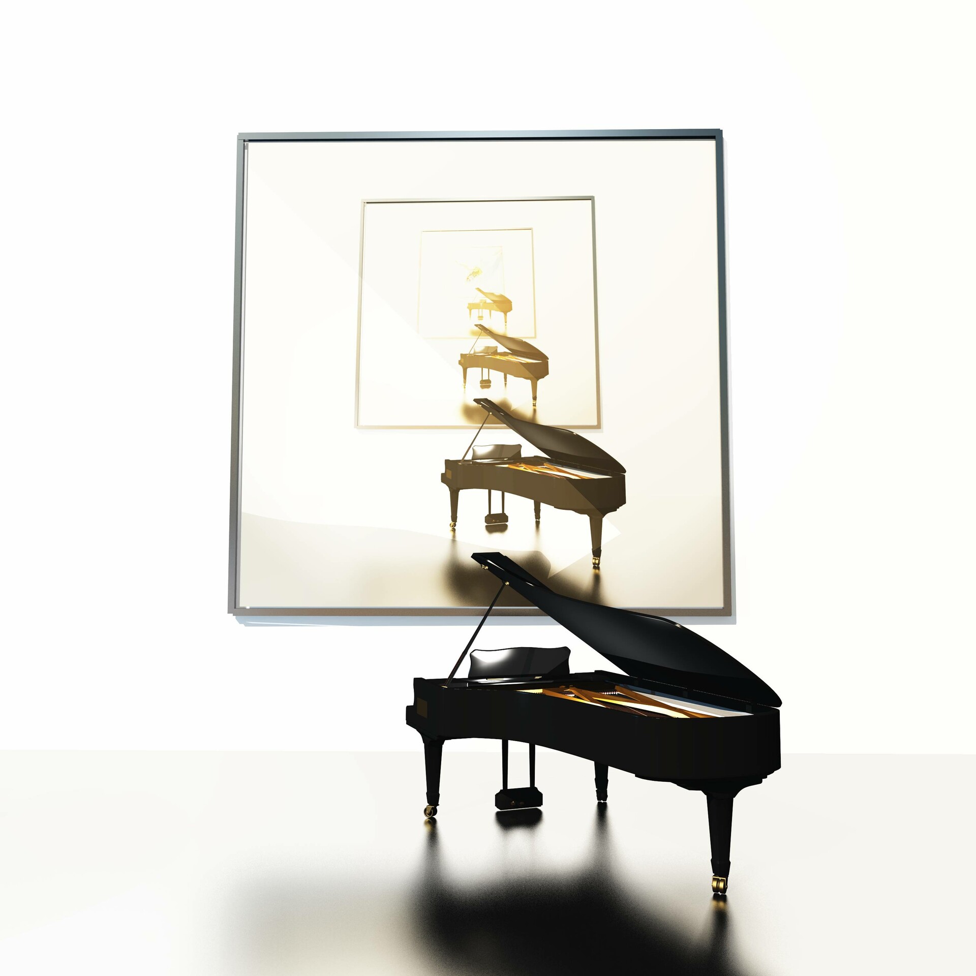 ArtStation - chair house piano view f 200312 1