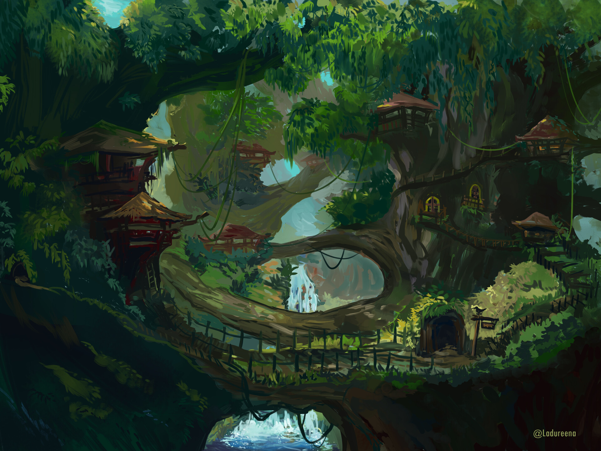 ArtStation - Personal Landscape Project 2