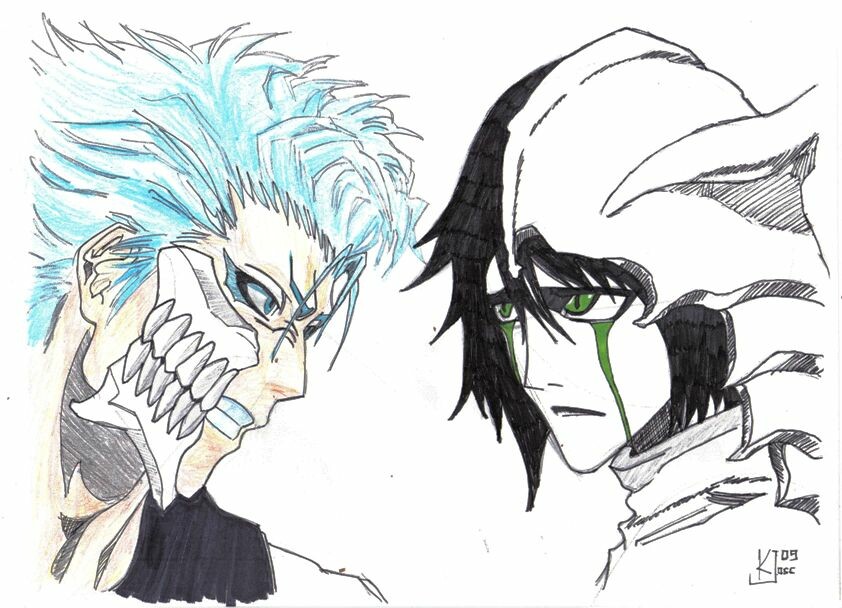 Bleach Ulquiorra Vs Grimmjow