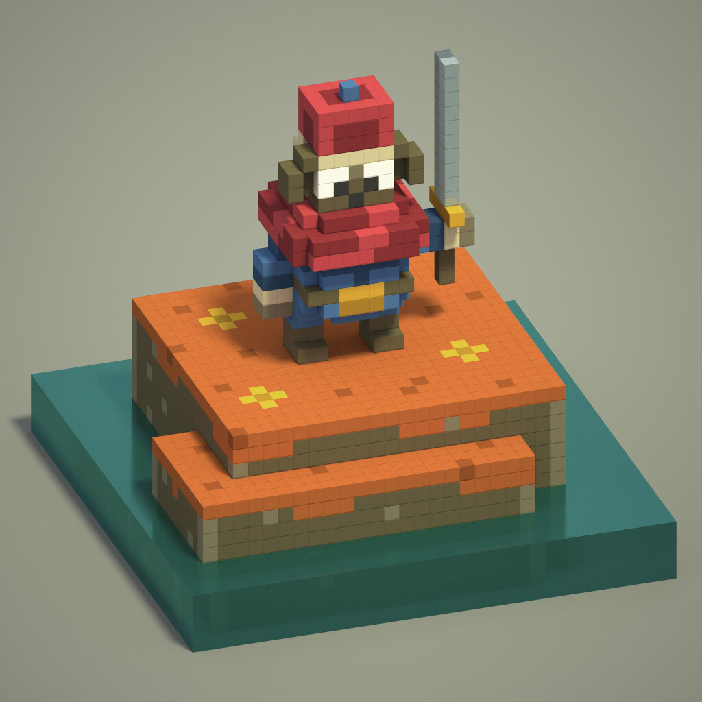 Aaron Hausmann - Voxel Scenes