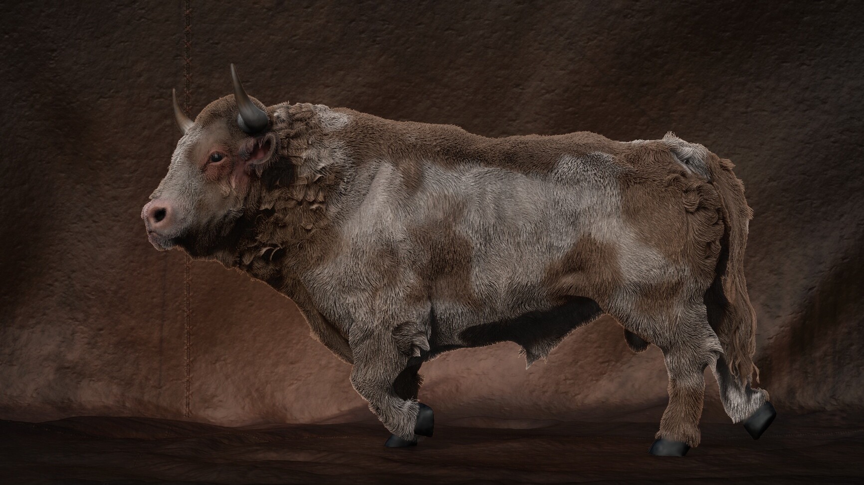 ArtStation - Bull anatomy study