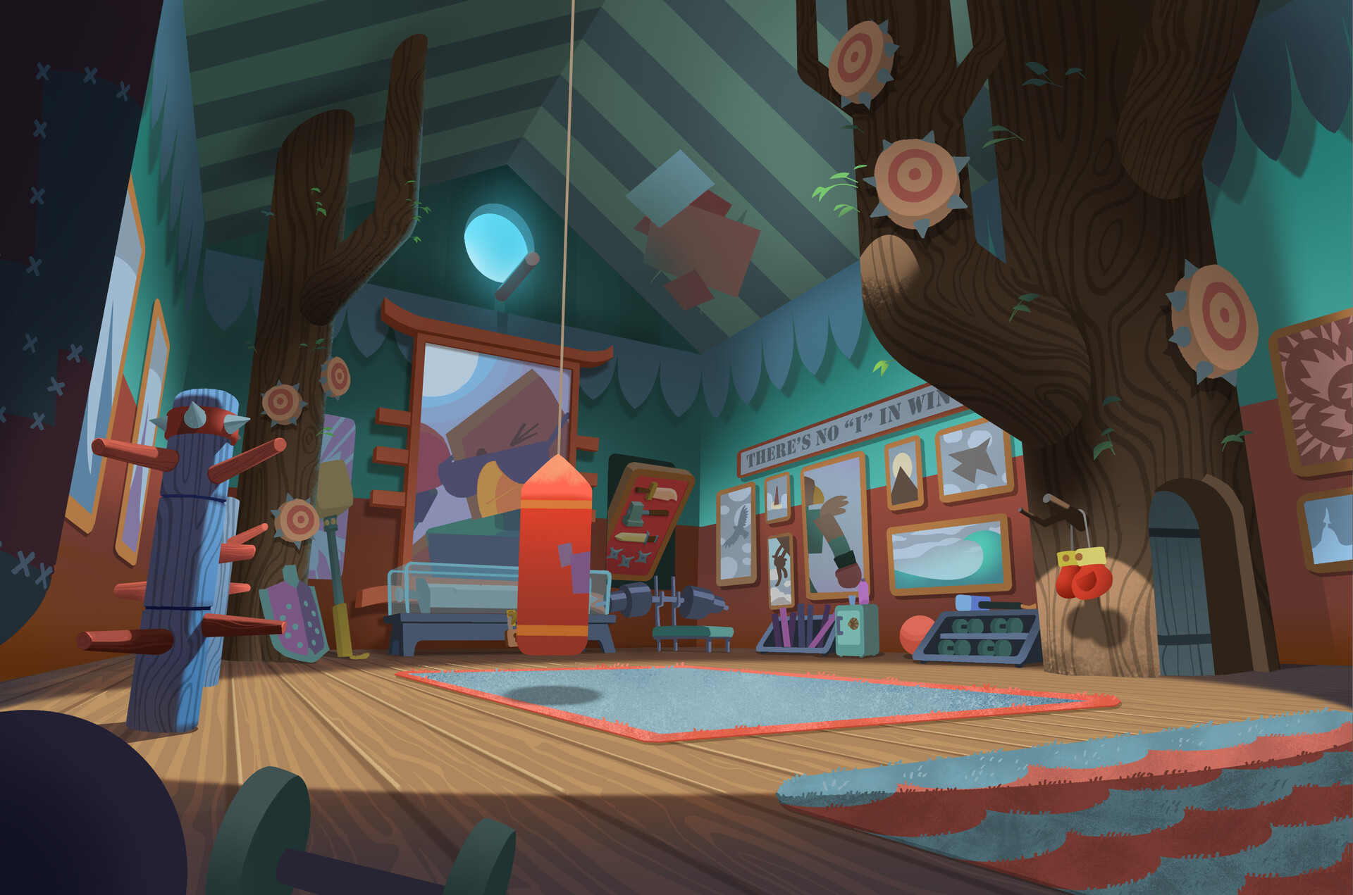 ArtStation - Unikitty Backgrounds 2