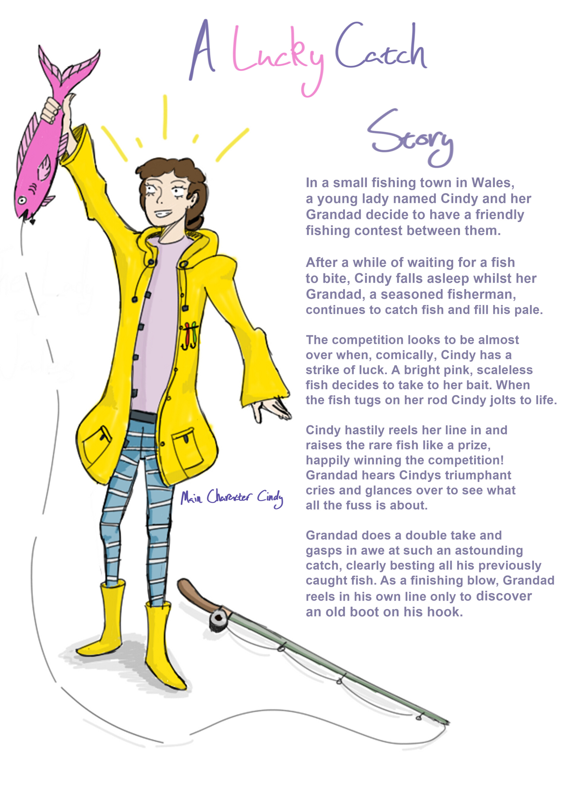 Sebastian Day - A Lucky Catch Children's Book Concept Art and ...