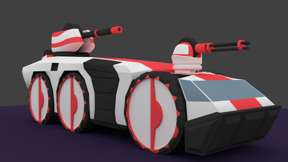 ArtStation - Sci-Fi Tank