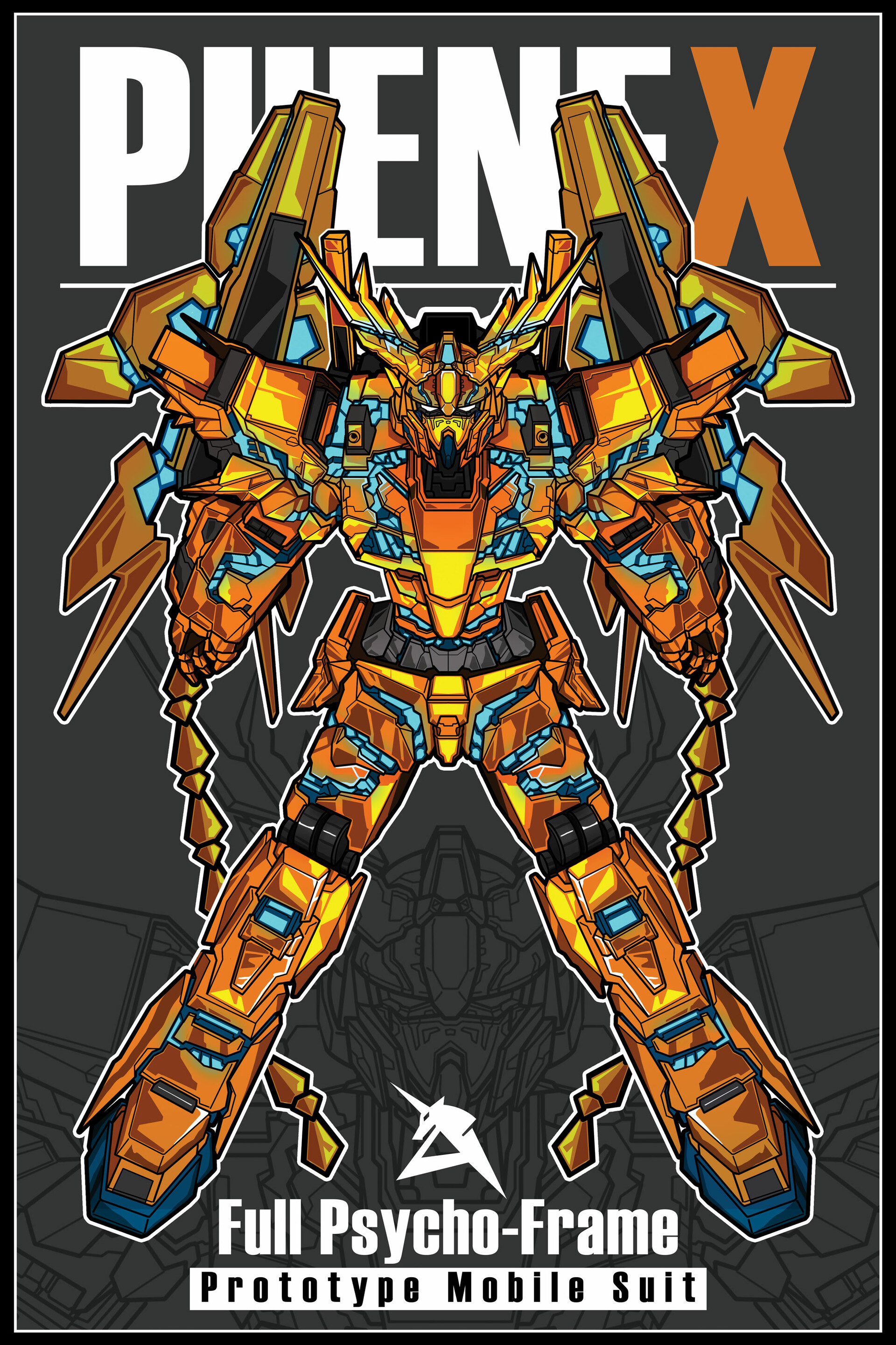 ArtStation - Mobile Suit Gundam RX - 0 Unicorn "PHENEX"