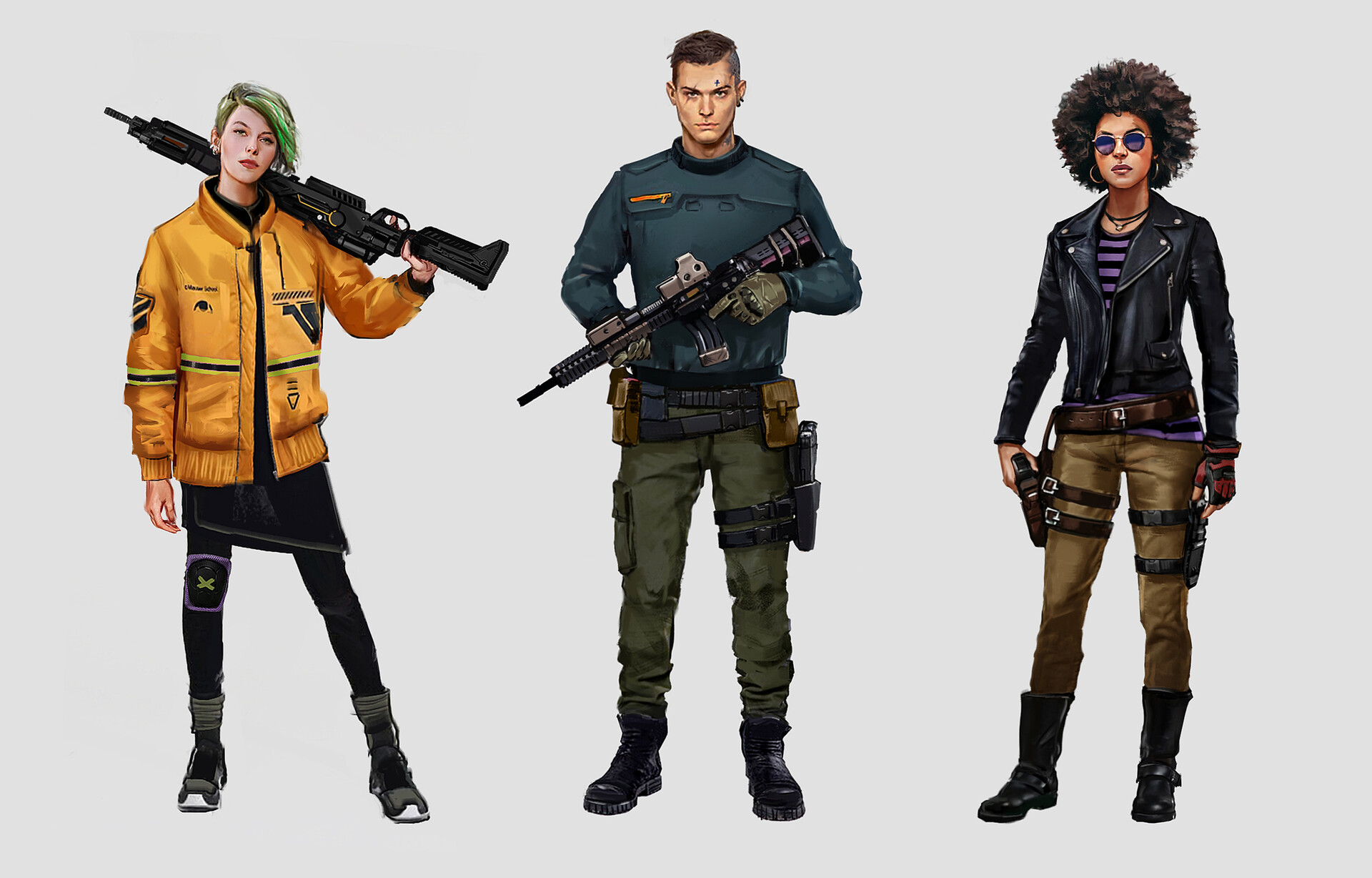 ArtStation - Character design sketches