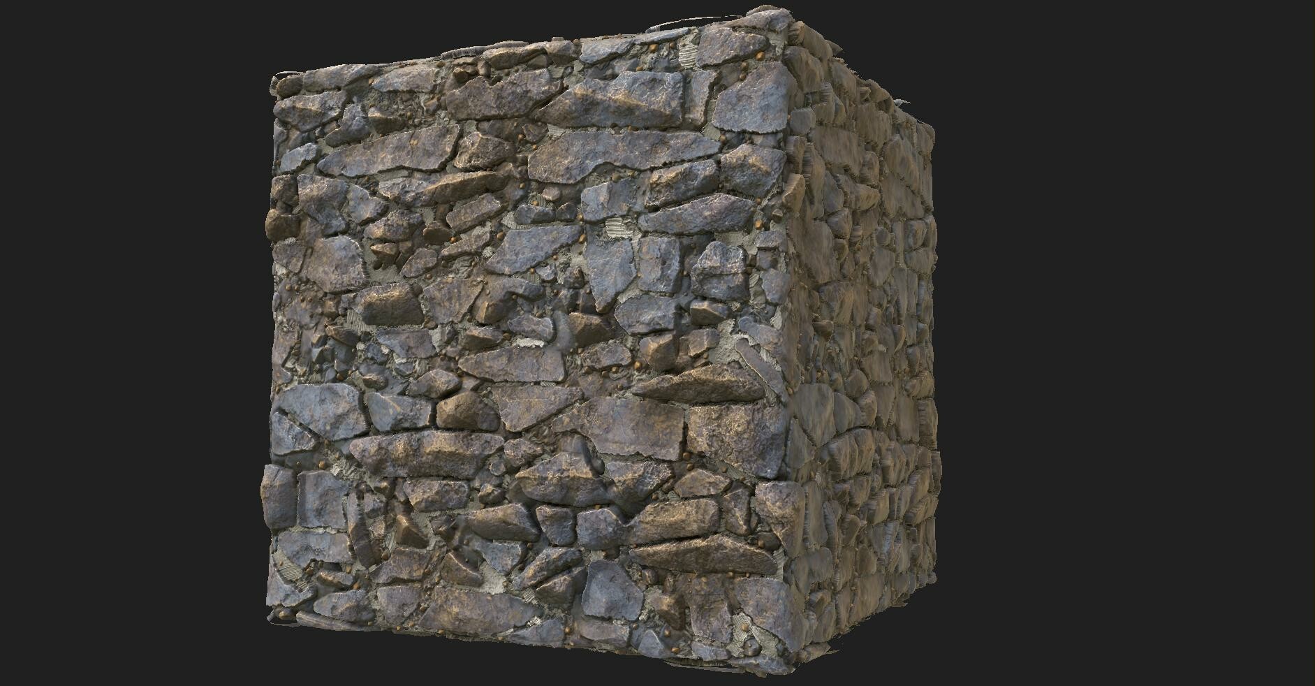 ArtStation - Stone Wall