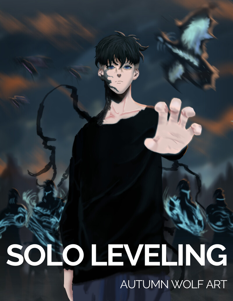 ArtStation - Autumn Wolf Art