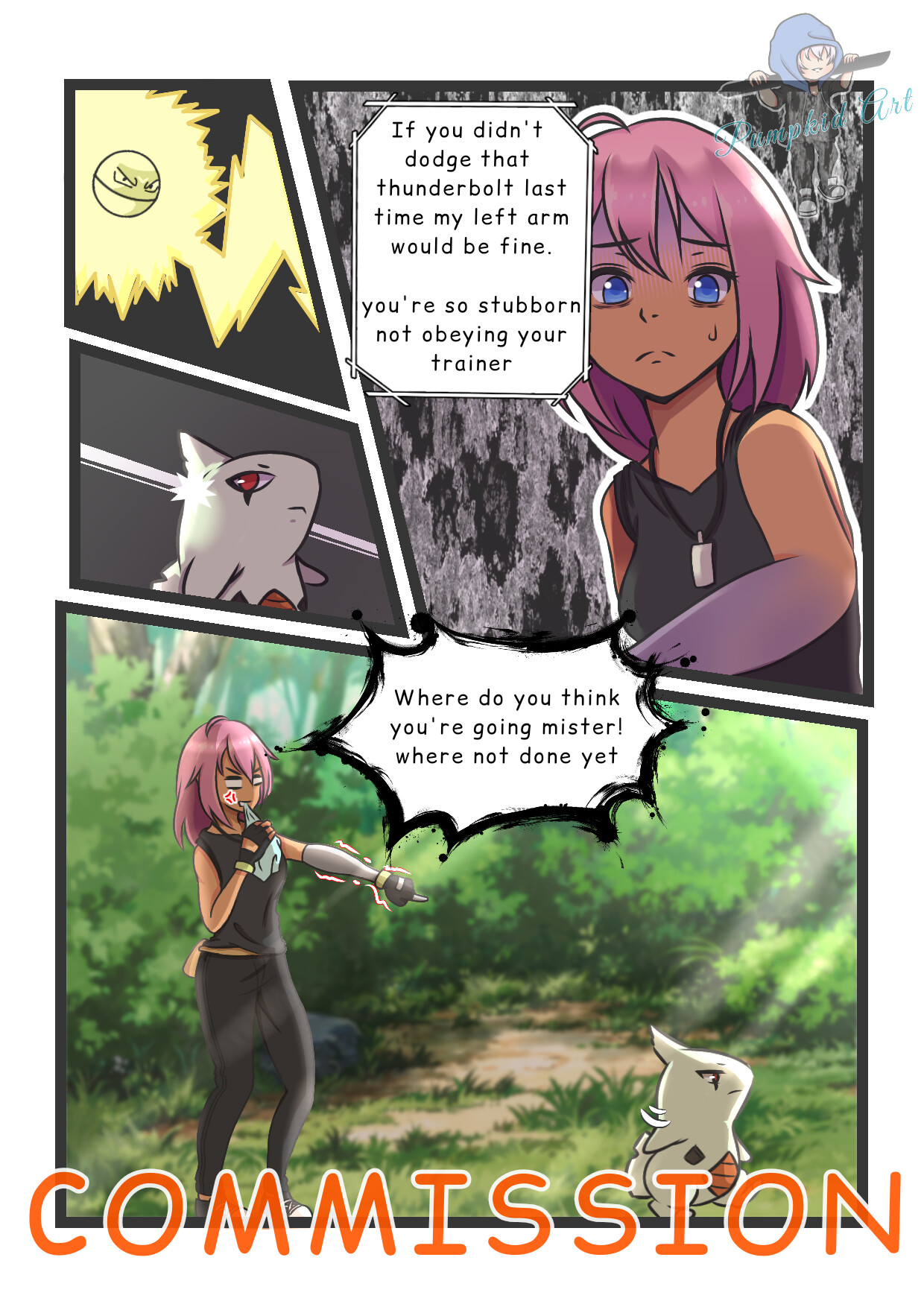 ArtStation - Comic Commission