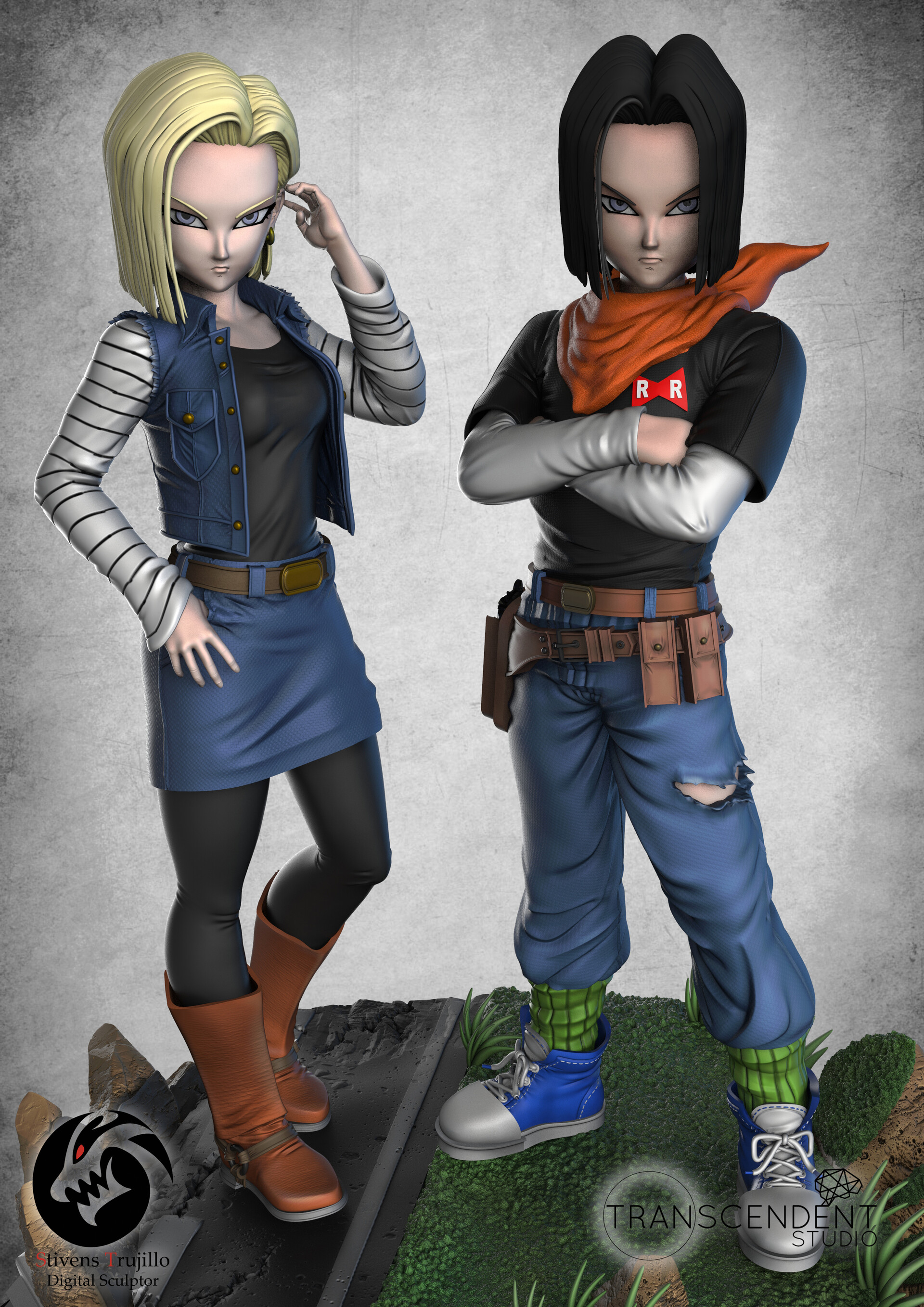 Stivens trujillo Sanchez - androids 17 and 18