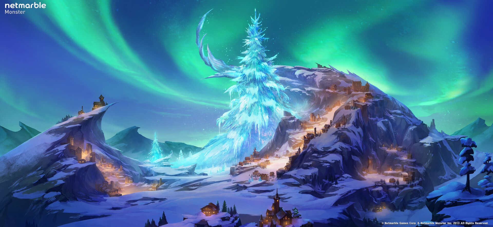 ArtStation - Winter (monster's taming game work)