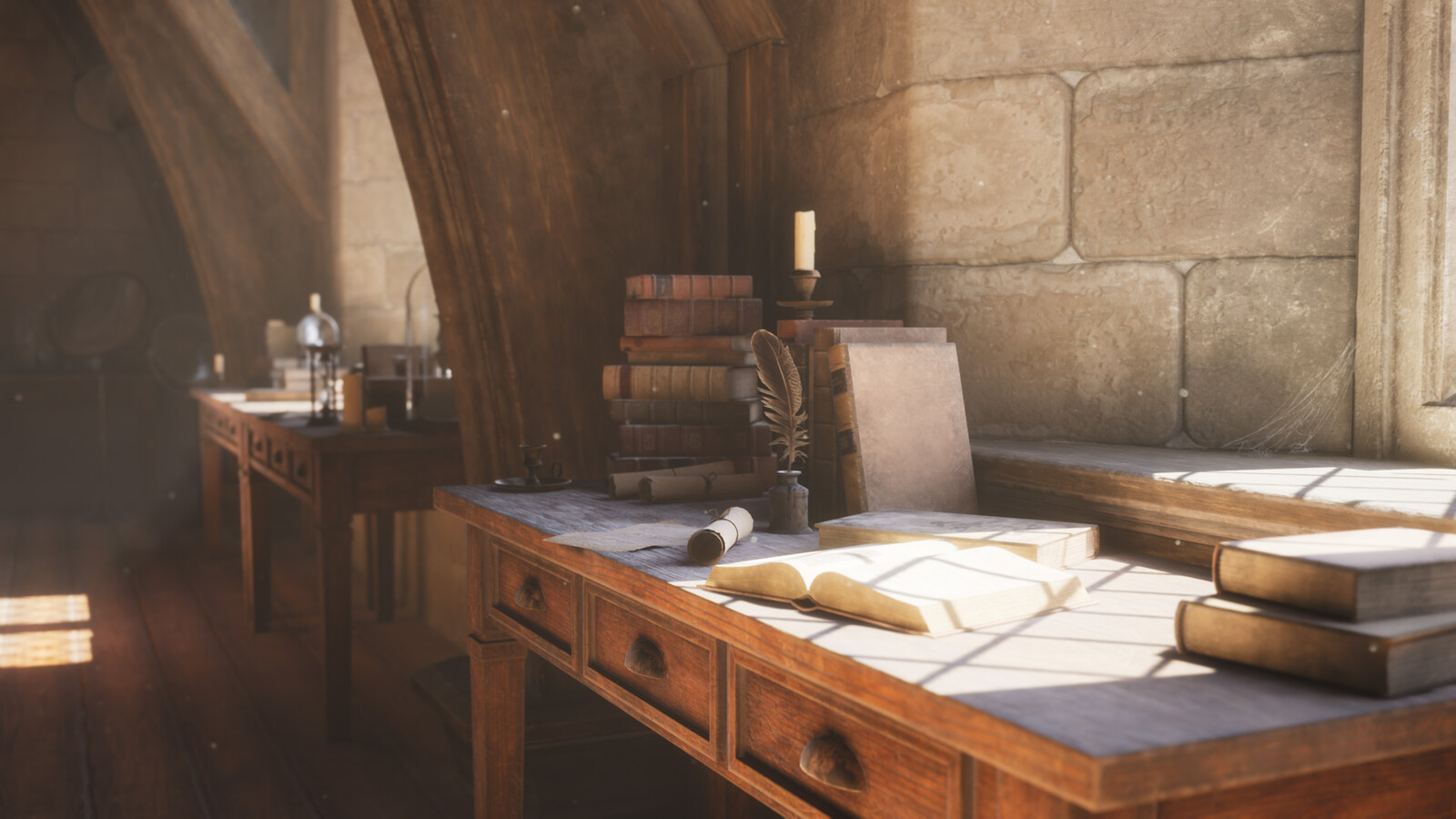 The art of Ognyan Zahariev - Fantasy classroom course - UE4