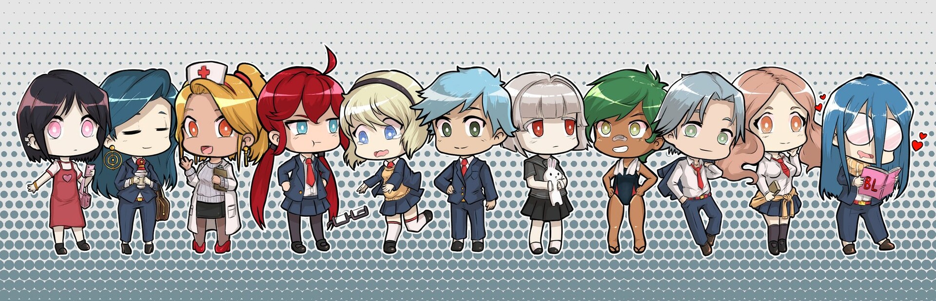 ArtStation - Amanogawa Chibis
