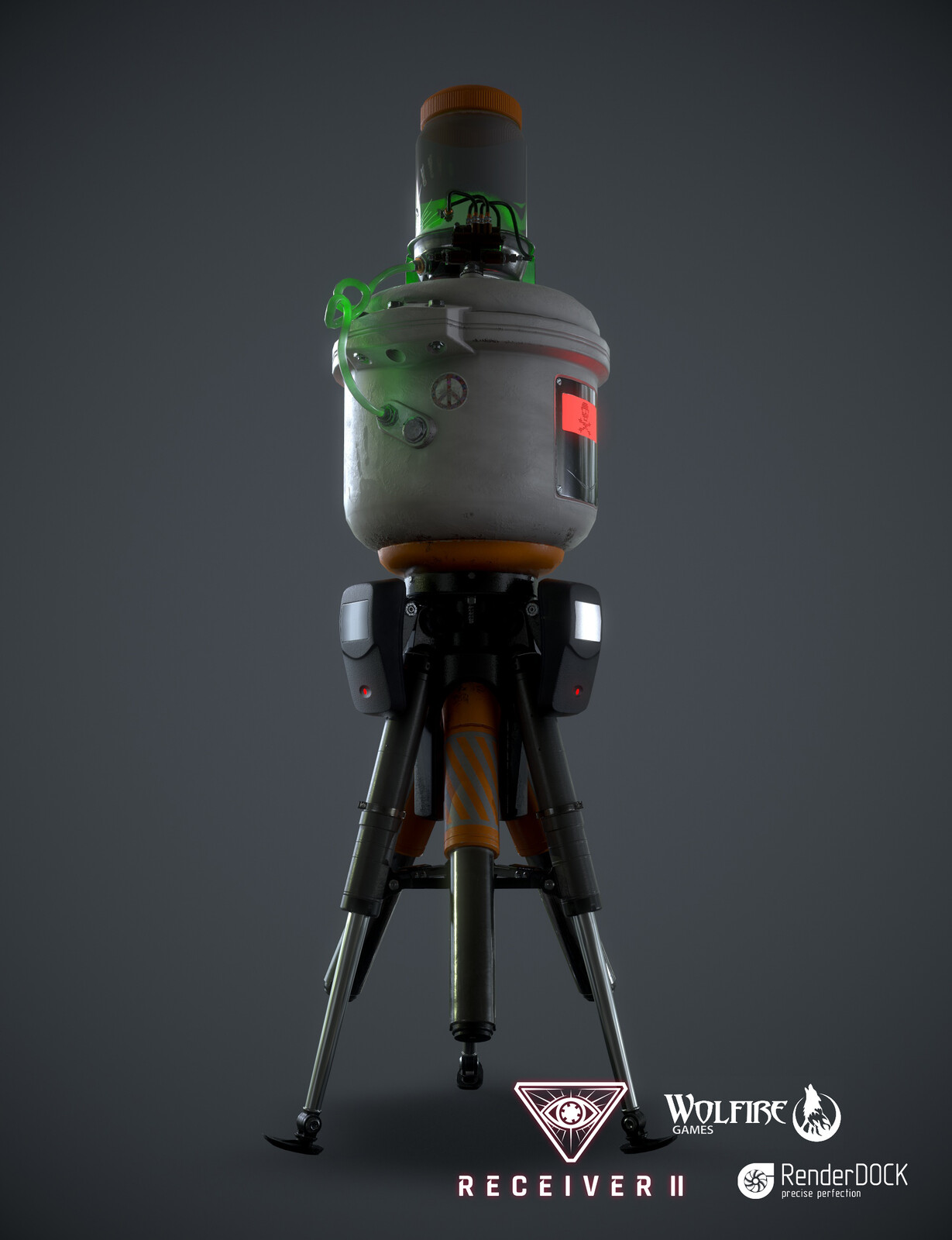 RenderDock Studio - Bomb bot