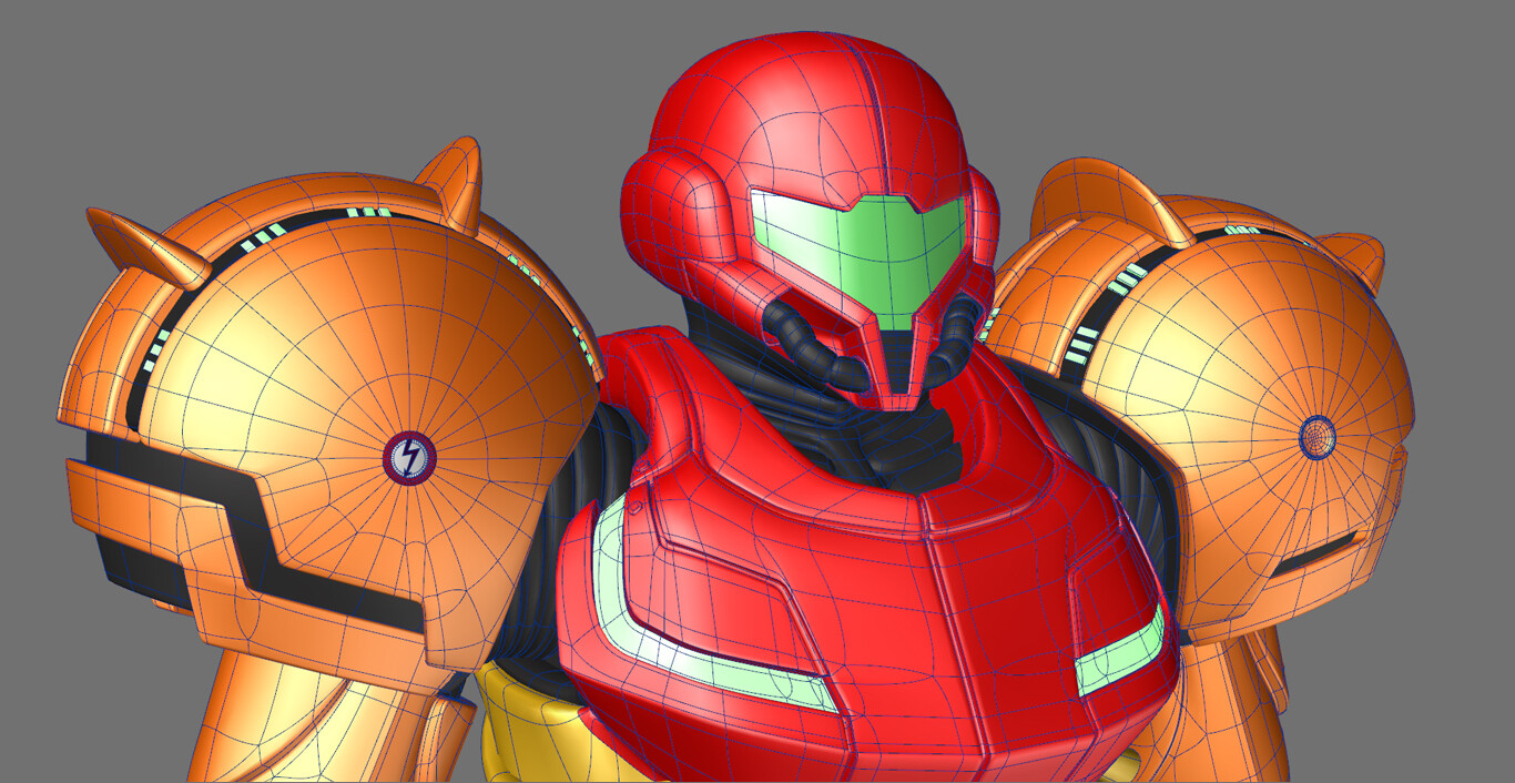 julien ebel - Metroid - 3D animation