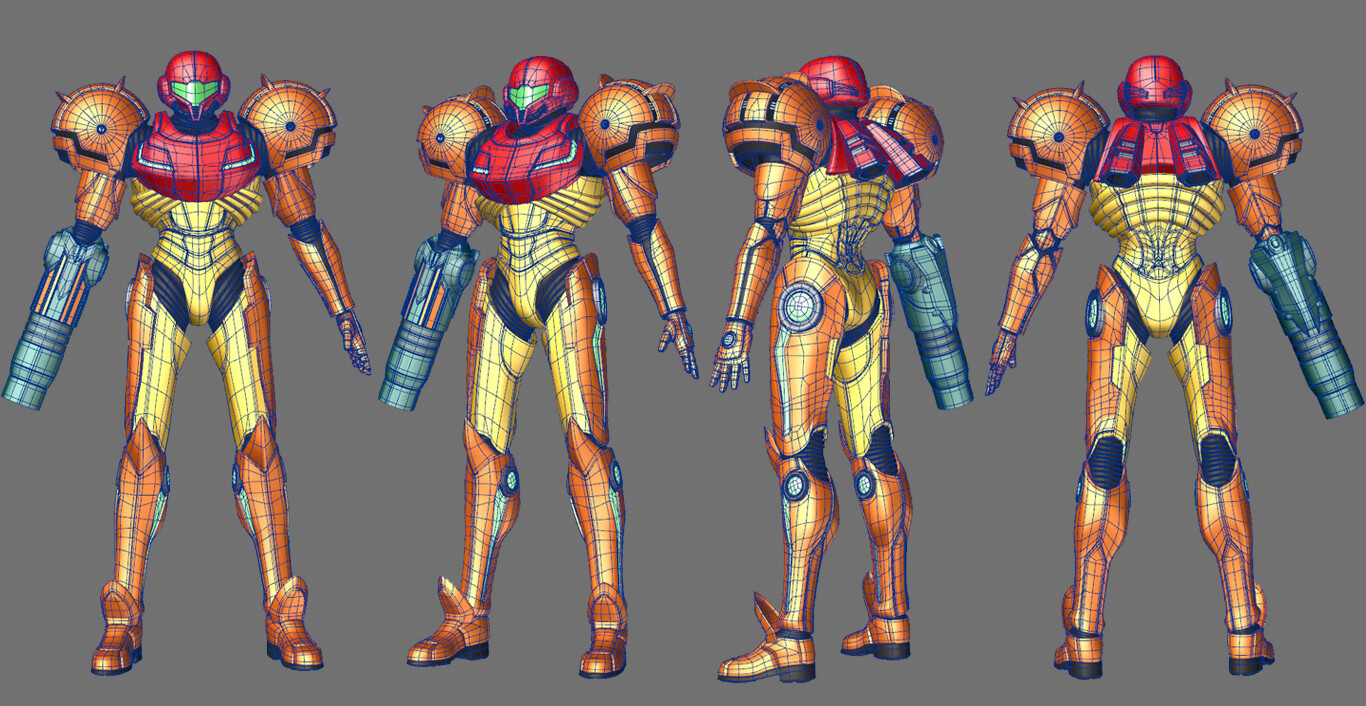 julien ebel - Metroid - 3D animation