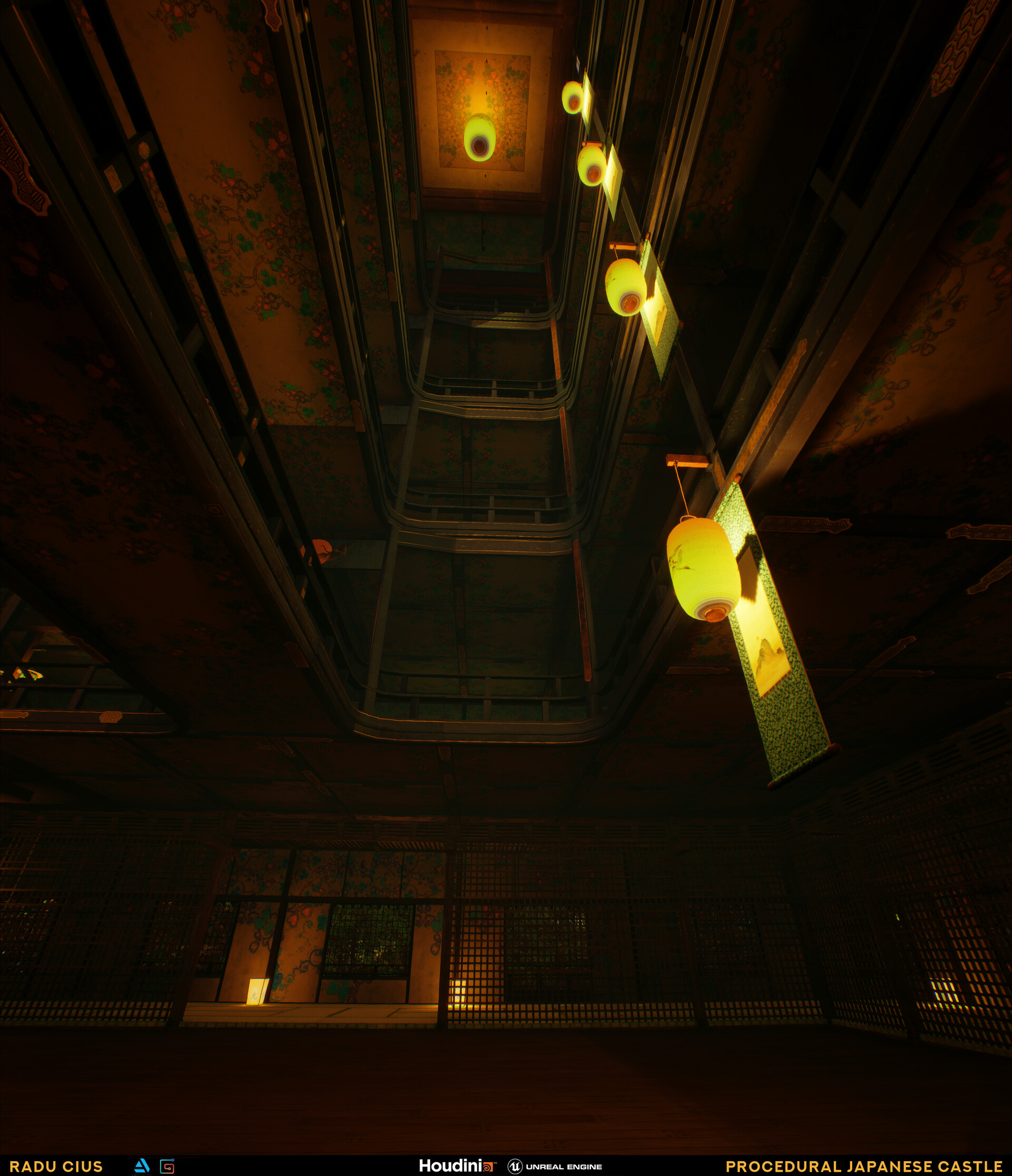 Radu Cius - PROCEDURAL JAPANESE CASTLE